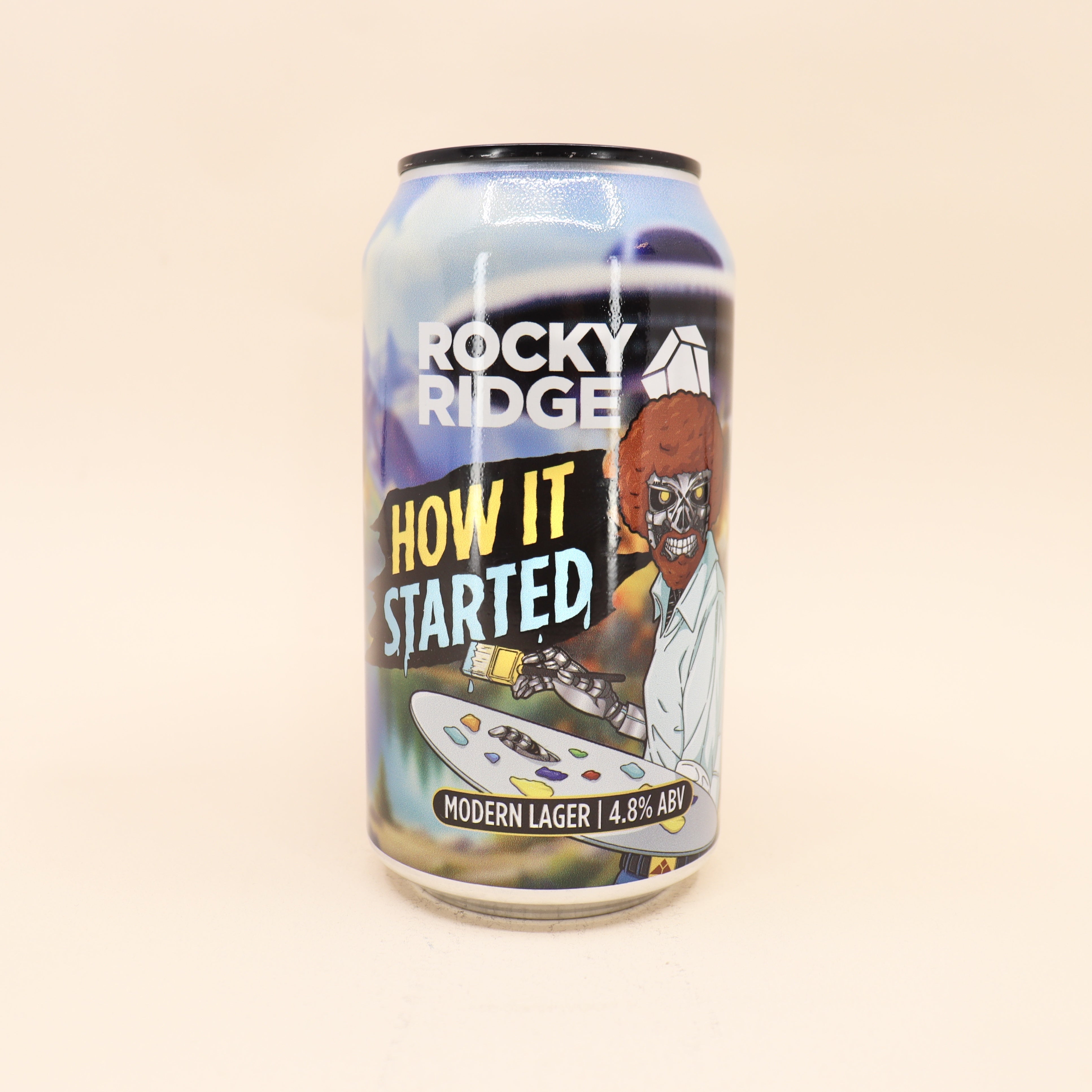 Rocky Ridge How It Started Lager Can 375ml – Beermash
