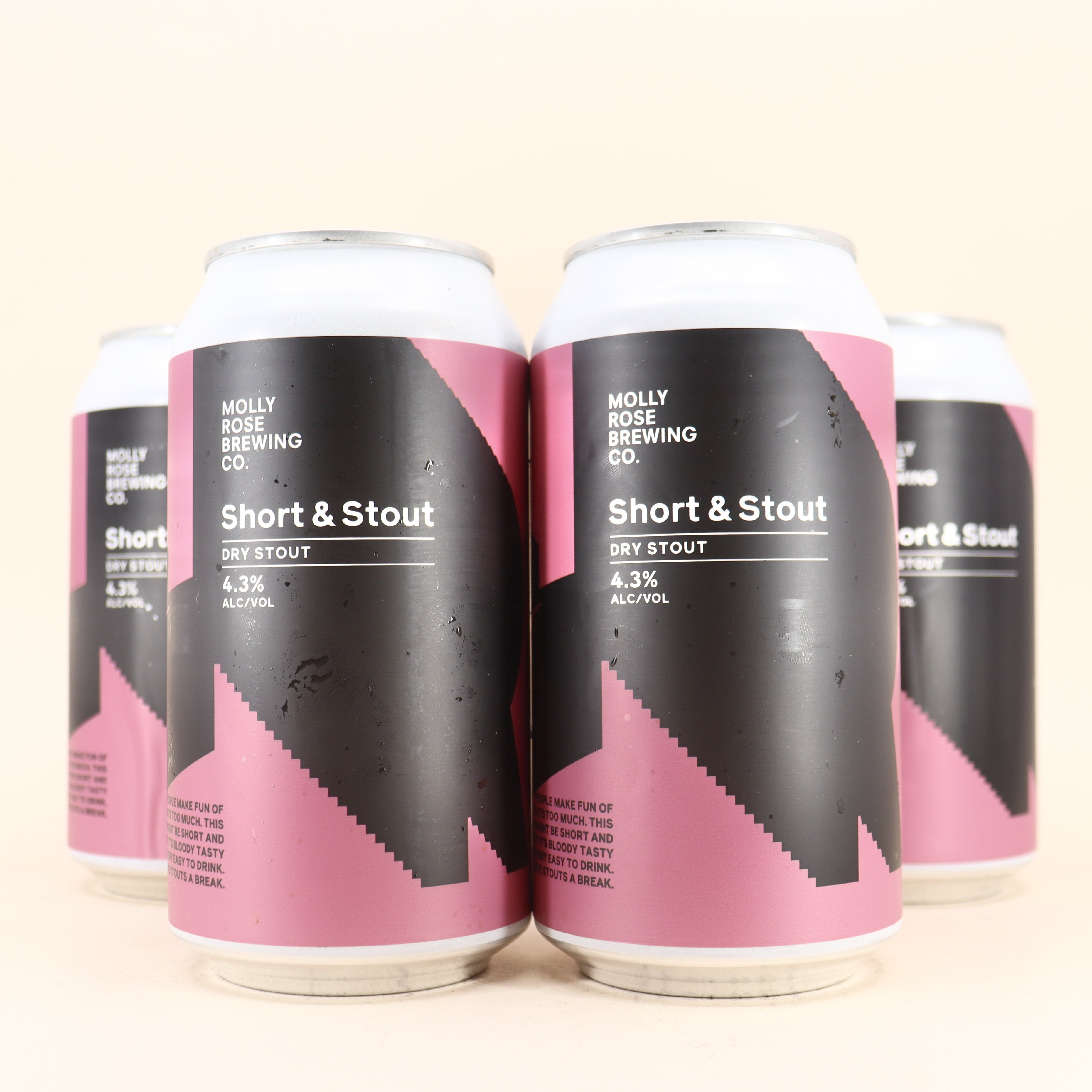 Molly Rose Short & Stout Can 375ml 4 Pack – Beermash