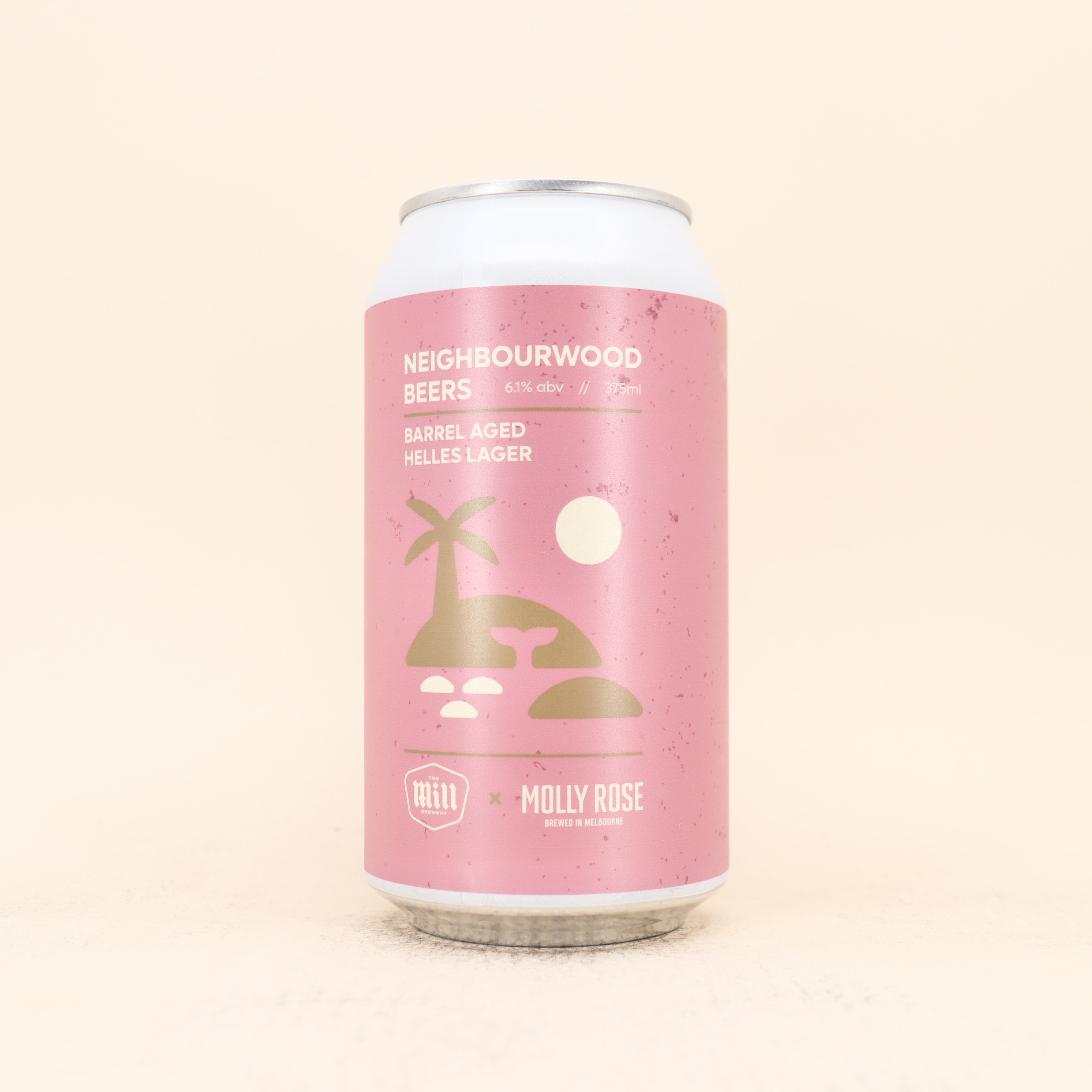 The Mill x Molly Rose Neighbourwood BA Helles Lager Can 375ml – Beermash