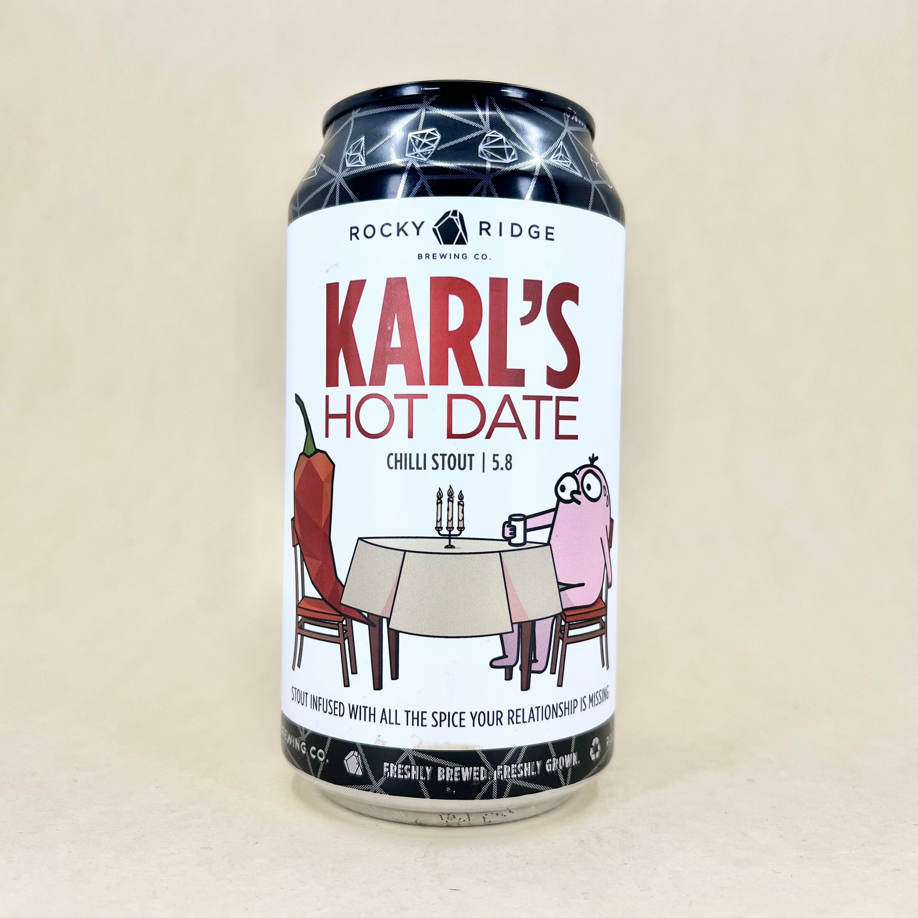 Rocky Ridge Karl's Hot Date Chilli Stout Can 375ml – Beermash