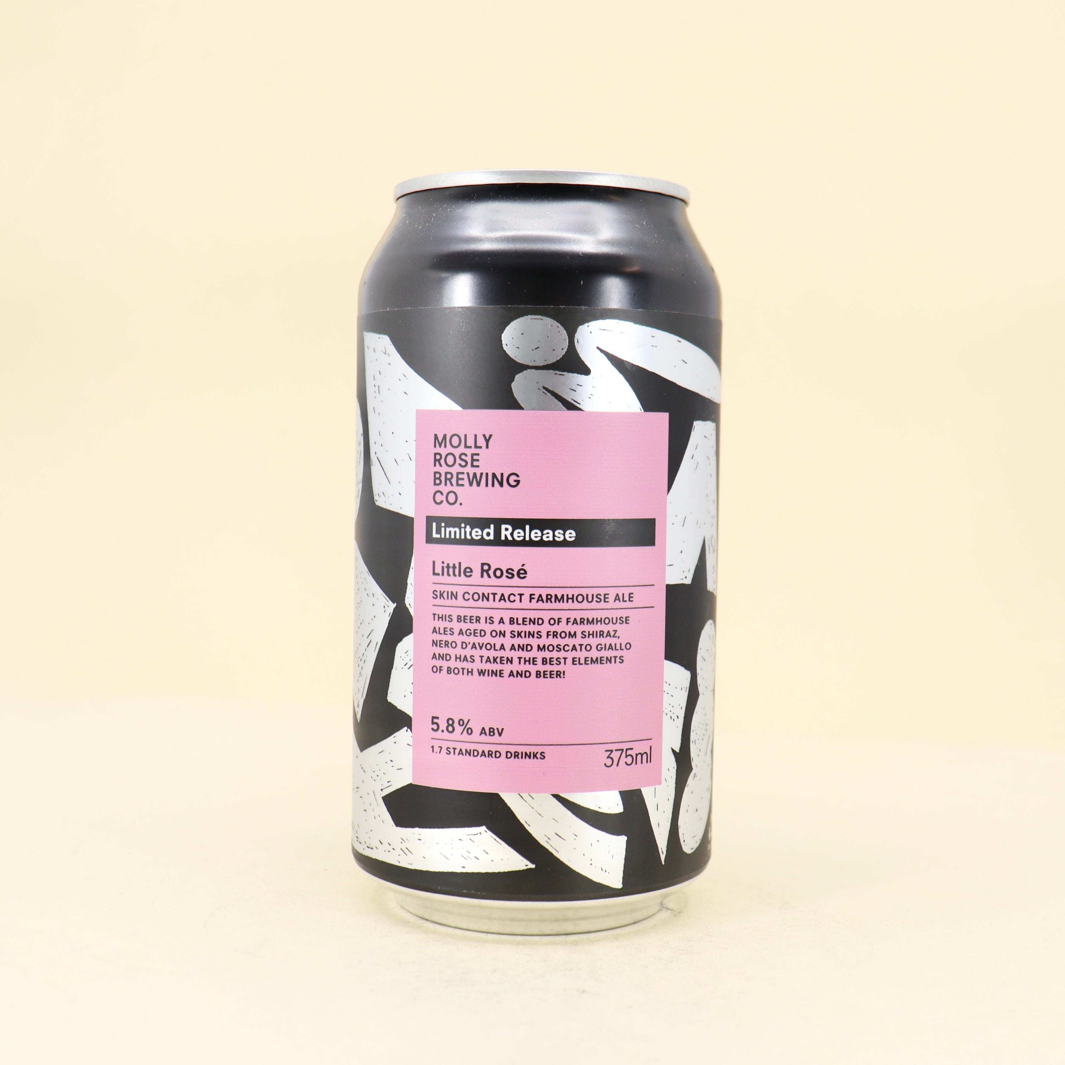 Molly Rose Little Rosé Farmhouse Ale Can 375ml – Beermash