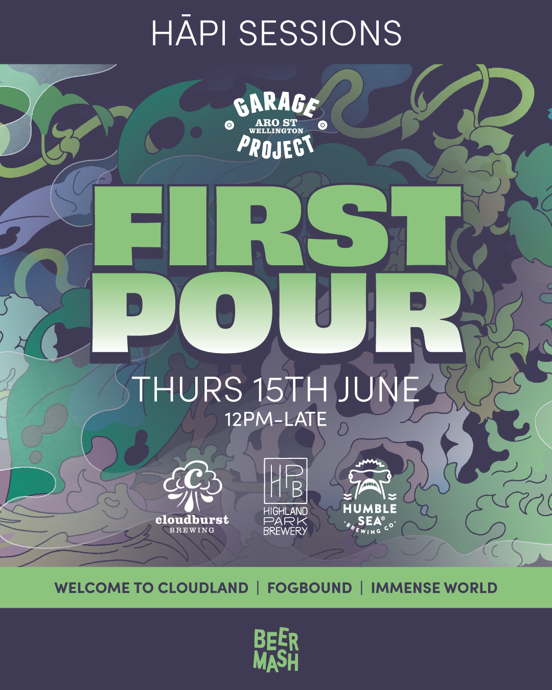 Hapi Sessions First Pour – Beermash