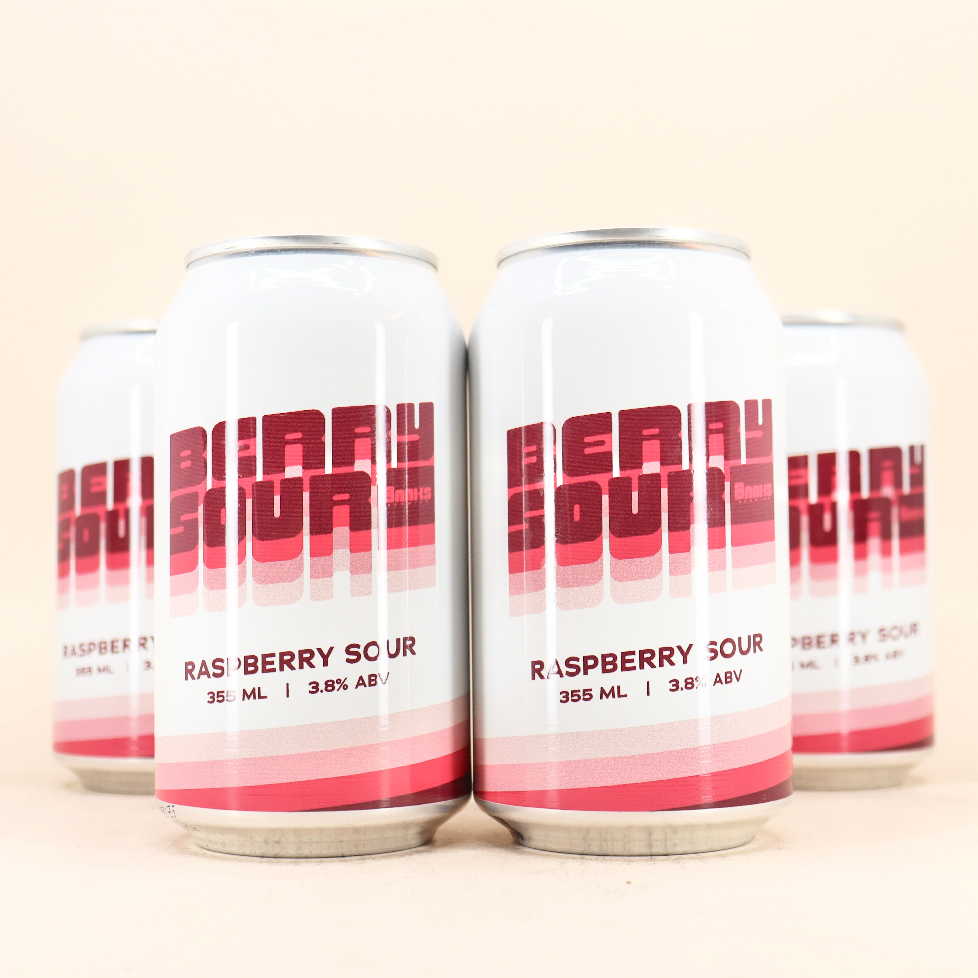 Banks Berry Sour Can 355ml 4 Pack – Beermash