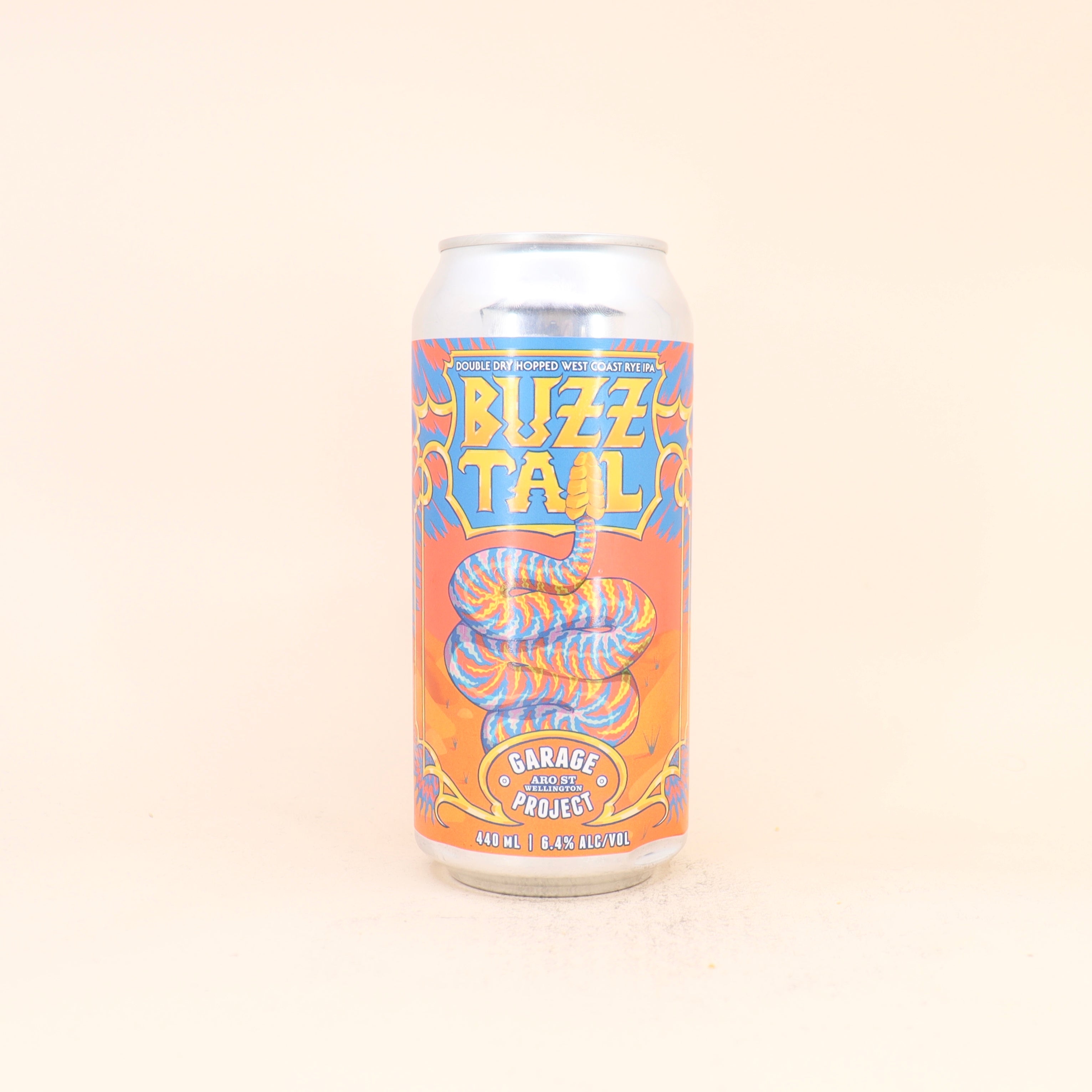 Garage Project Buzz Tail DDH West Coast Rye IPA Can 440ml – Beermash