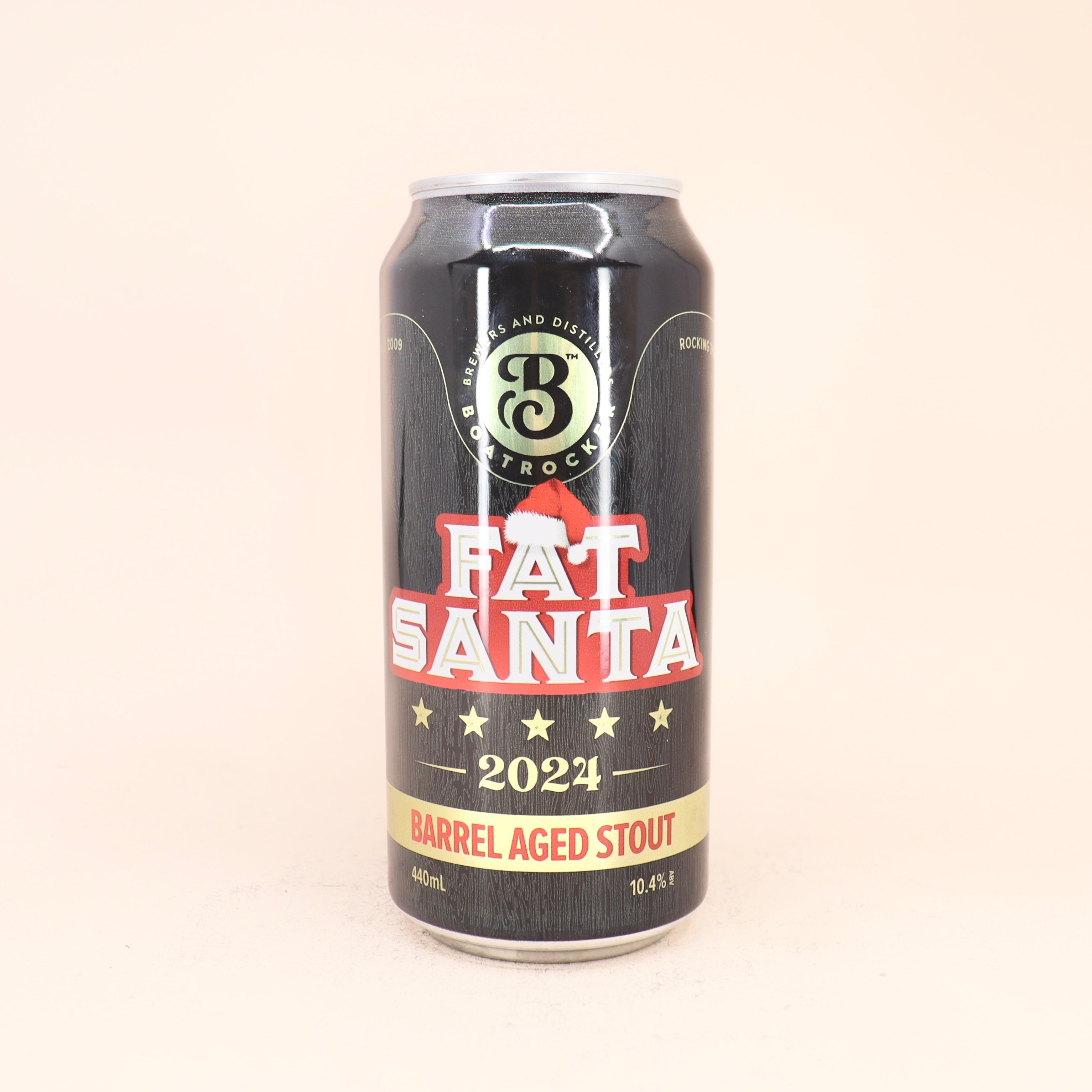 Boatrocker 2024 Fat Santa Barrel Aged Imperial Stout Can 440mL – Beermash