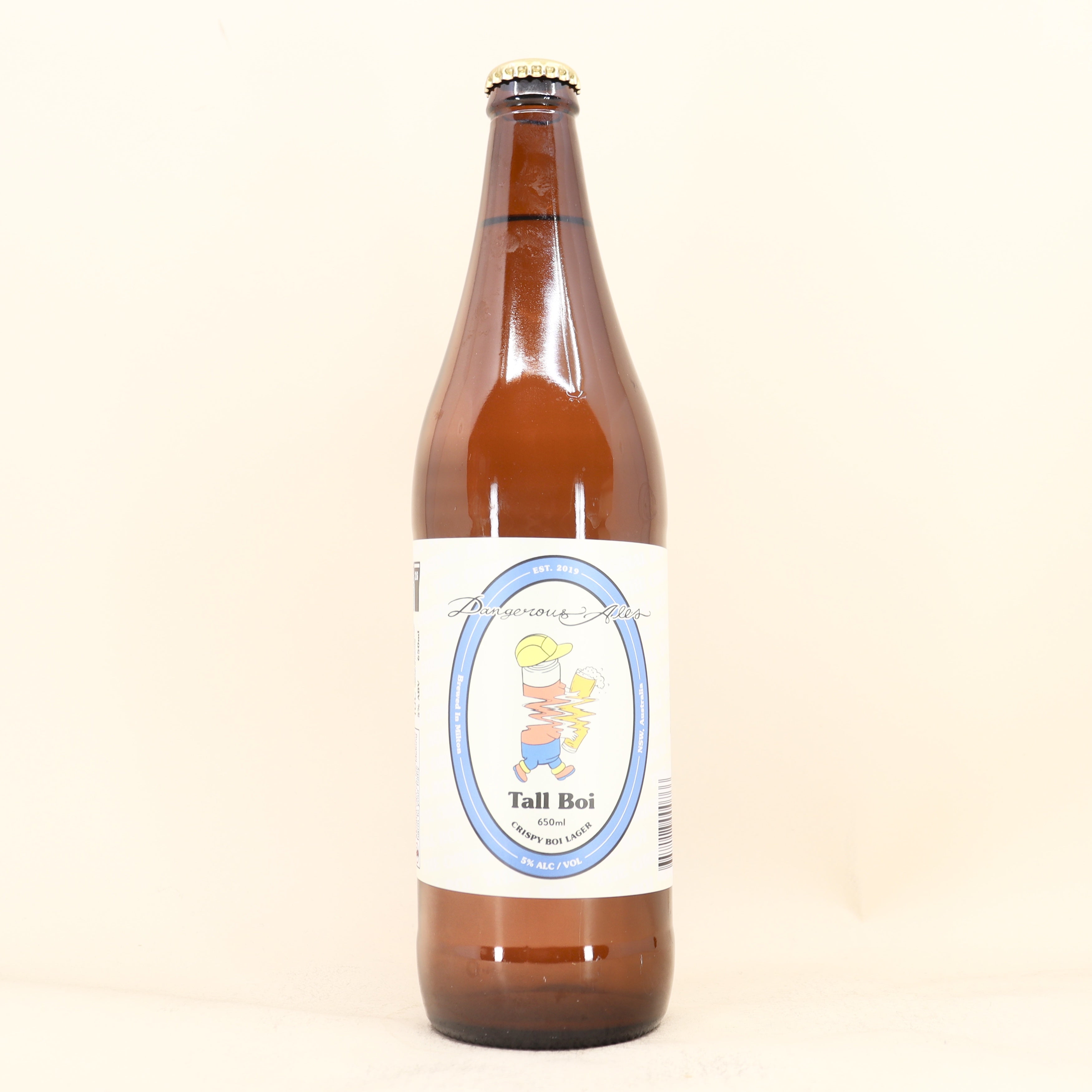 Dangerous Ales Tall Boi Crispy Lager Bottle 650ml – Beermash