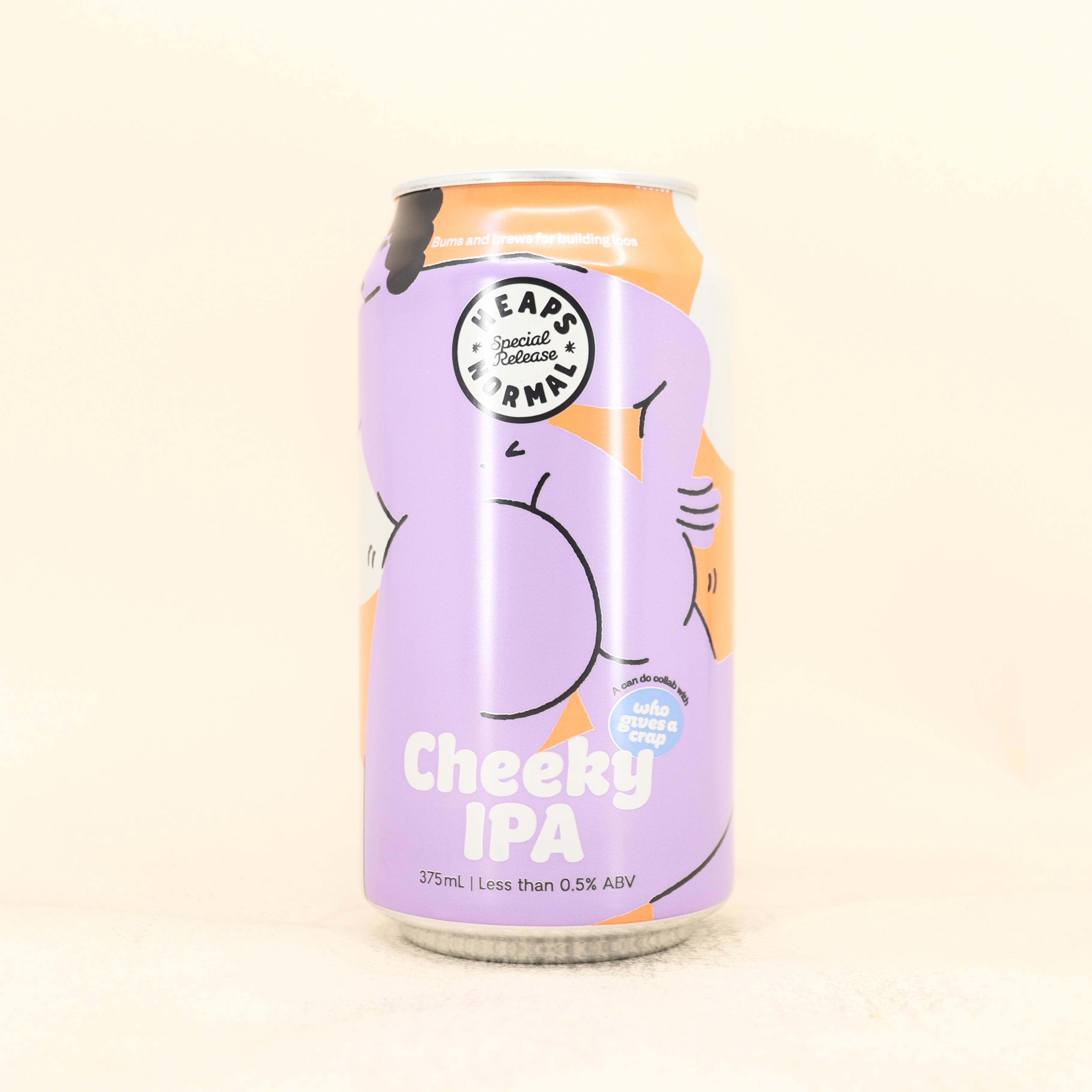 Heaps Normal Cheeky Non Alcoholic IPA Can 375ml – Beermash