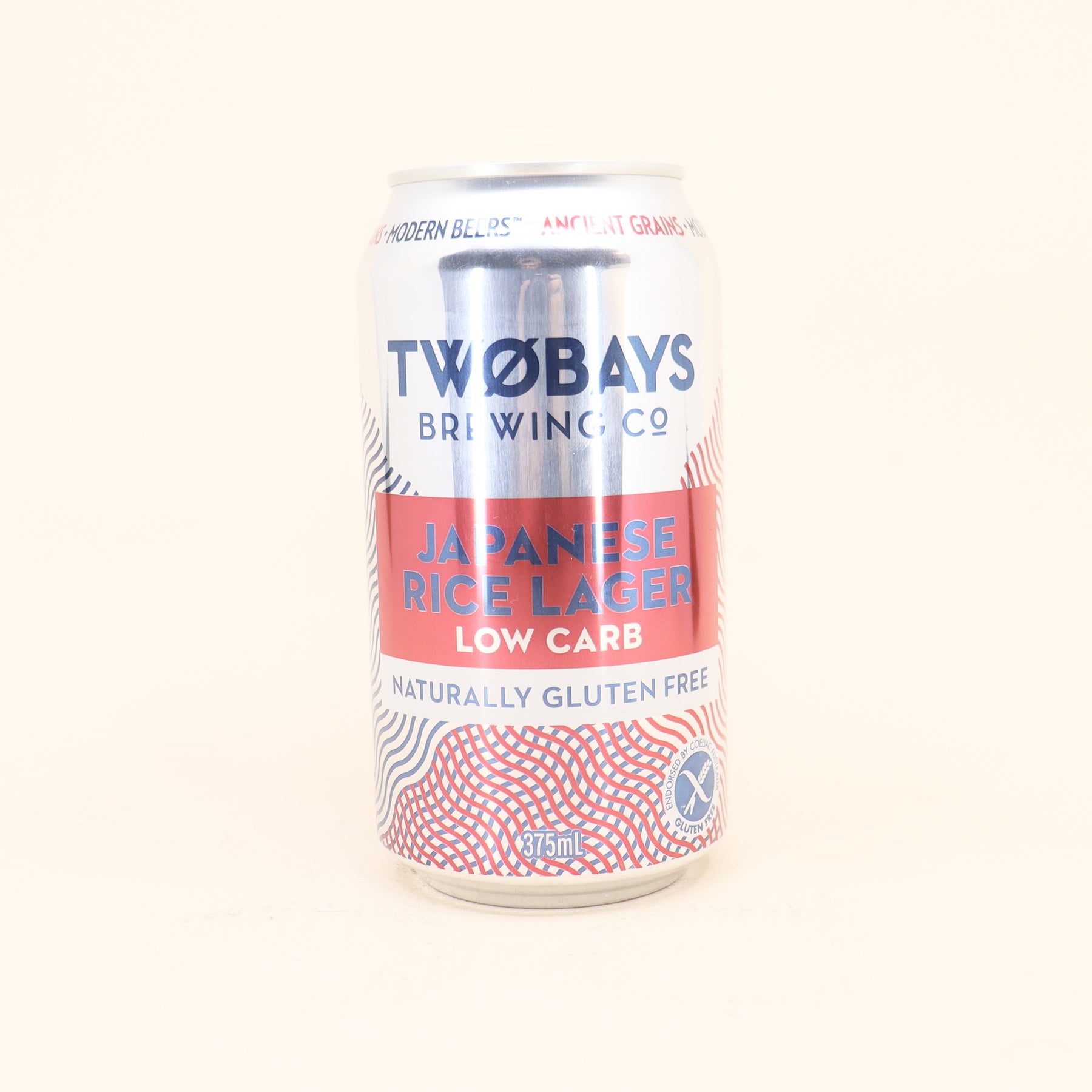 Two Bays Japanese Rice Lager Gluten Free Can 375ml – Beermash