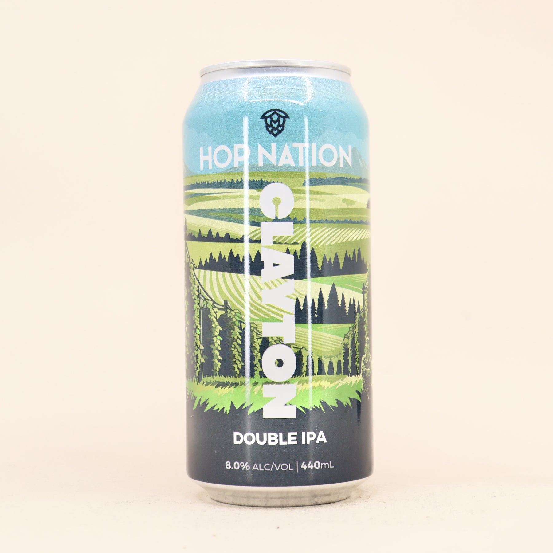 Hop Nation Clayton Double IPA Can 440ml – Beermash