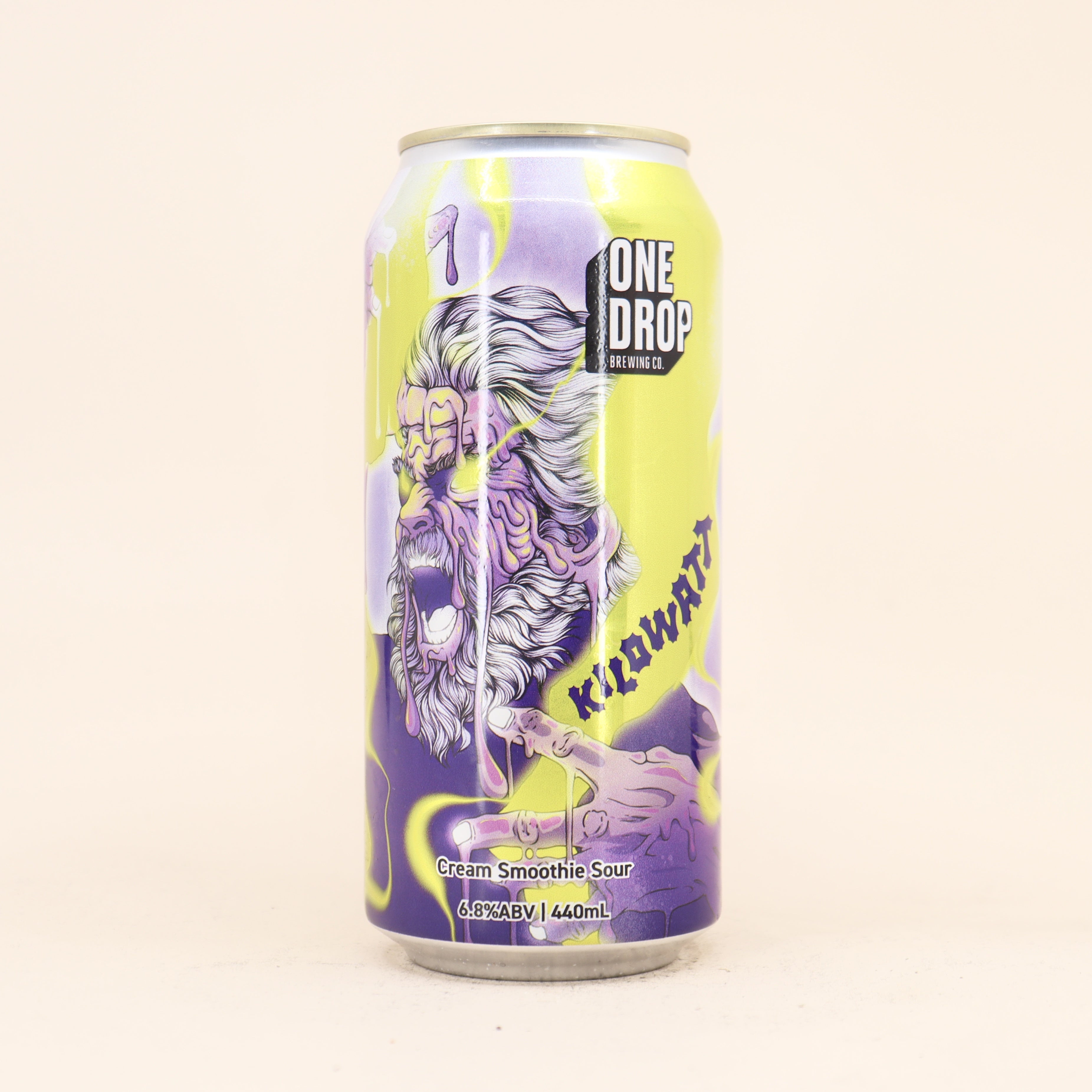 One Drop Kilowatt Cream Smoothie Sour Can 440ml – Beermash
