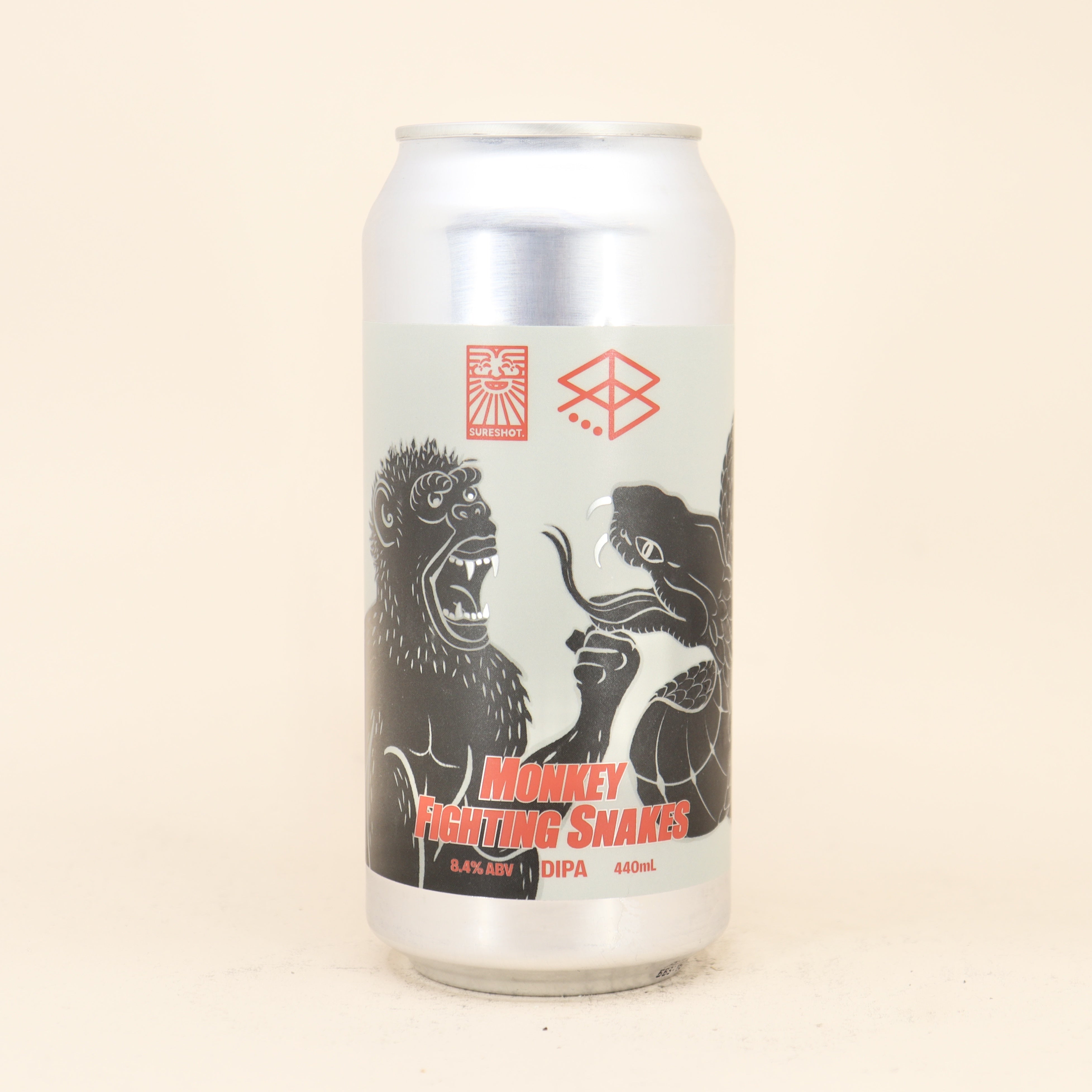 Range x Sureshot Monkey Fighting Snakes DIPA Can 440ml – Beermash