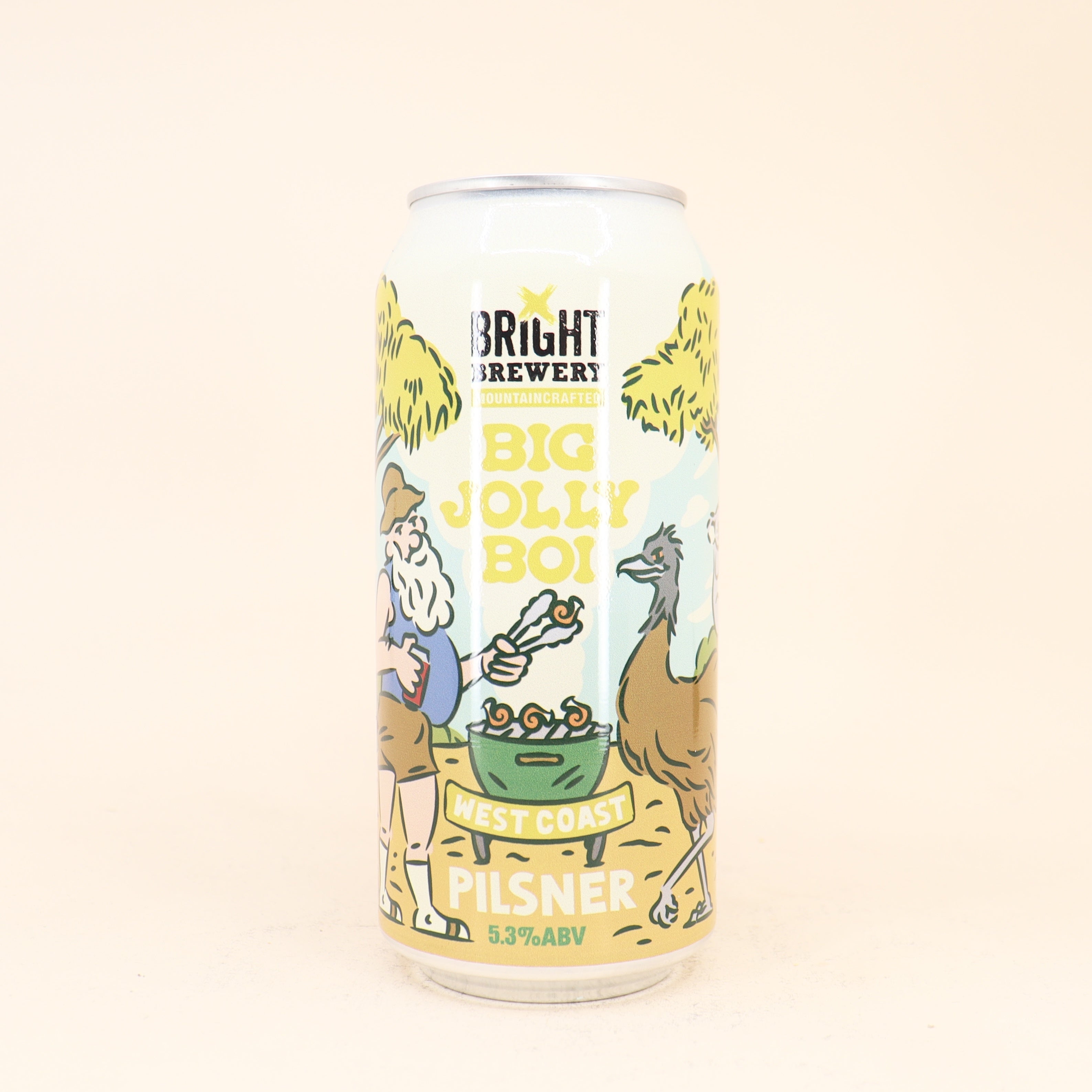 Bright Big Jolly Boi West Coast Pilsner Can 440ml – Beermash