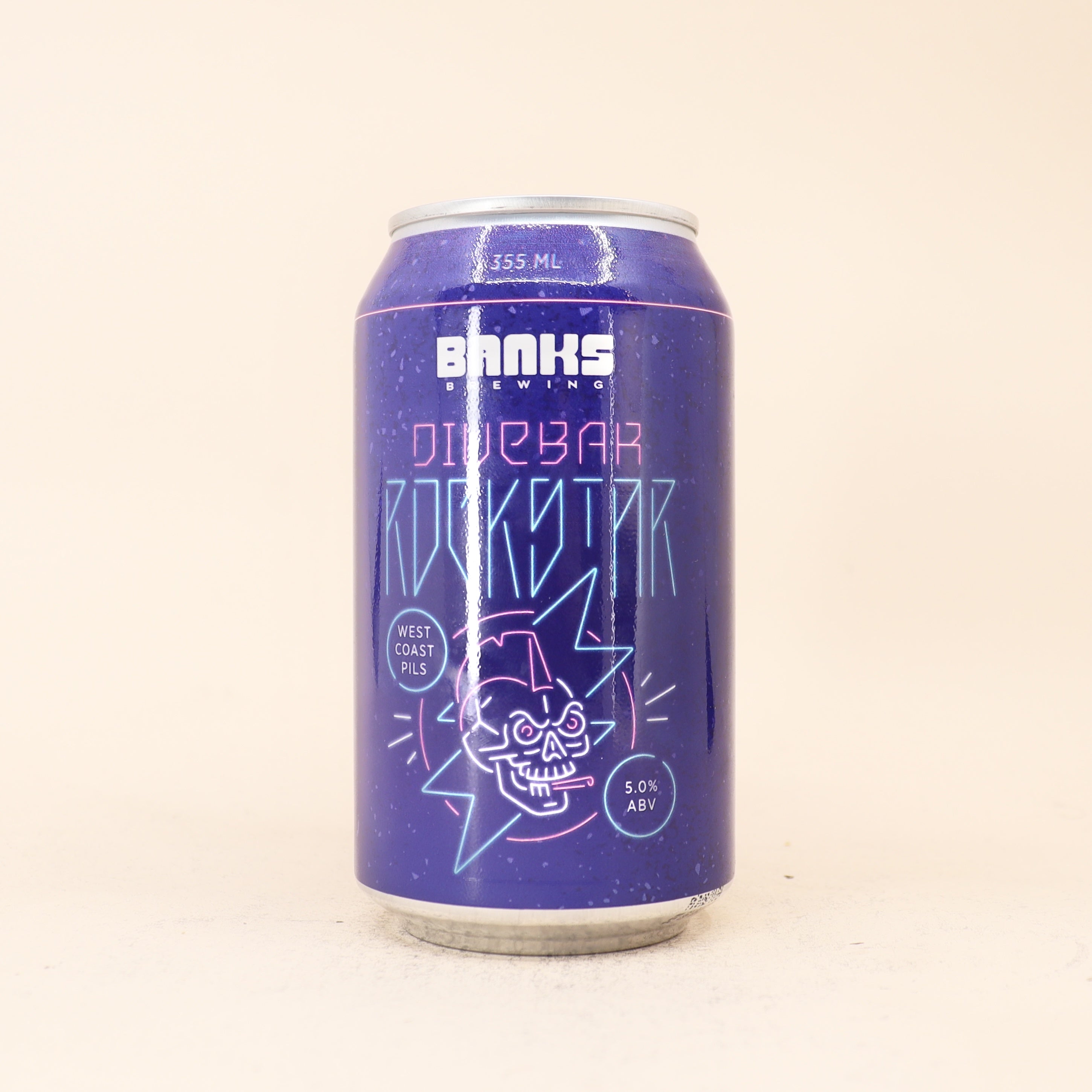 Banks Divebar Rockstar West Coast Pilsner Can 355mL – Beermash