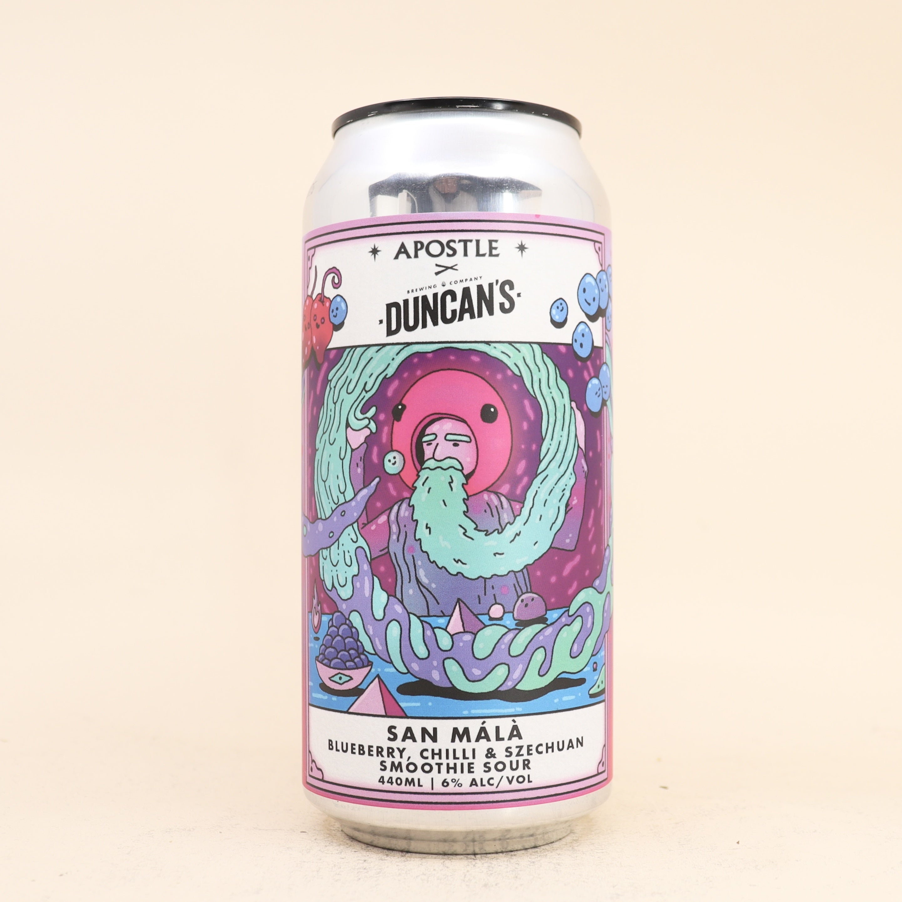Duncan’s x Apostle San Mala Blueberry, Chilli, Szechuan Smoothie Sour ...