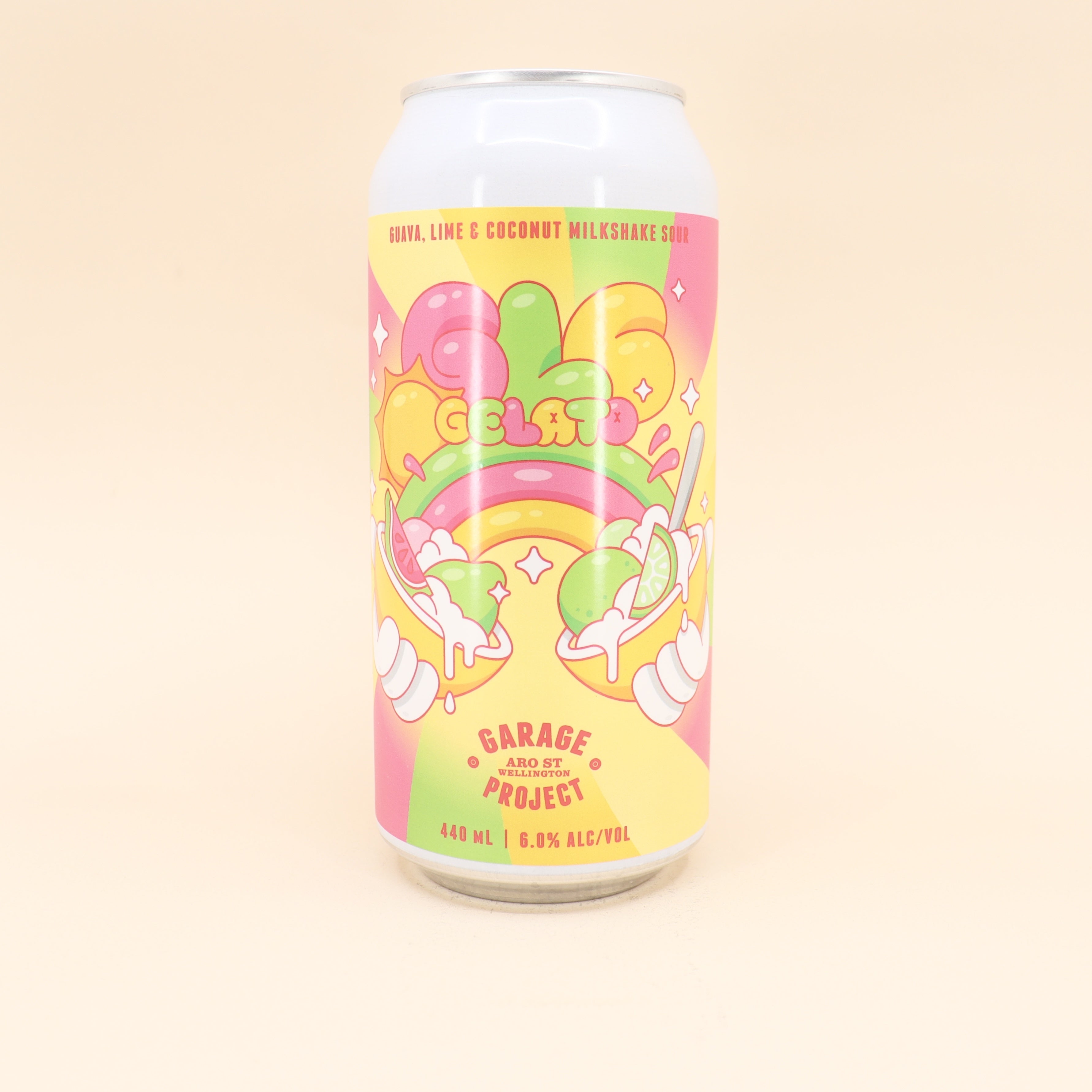 Garage Project GLC Gelato Guava Coconut Lime Milkshake Sour Can 440mL ...