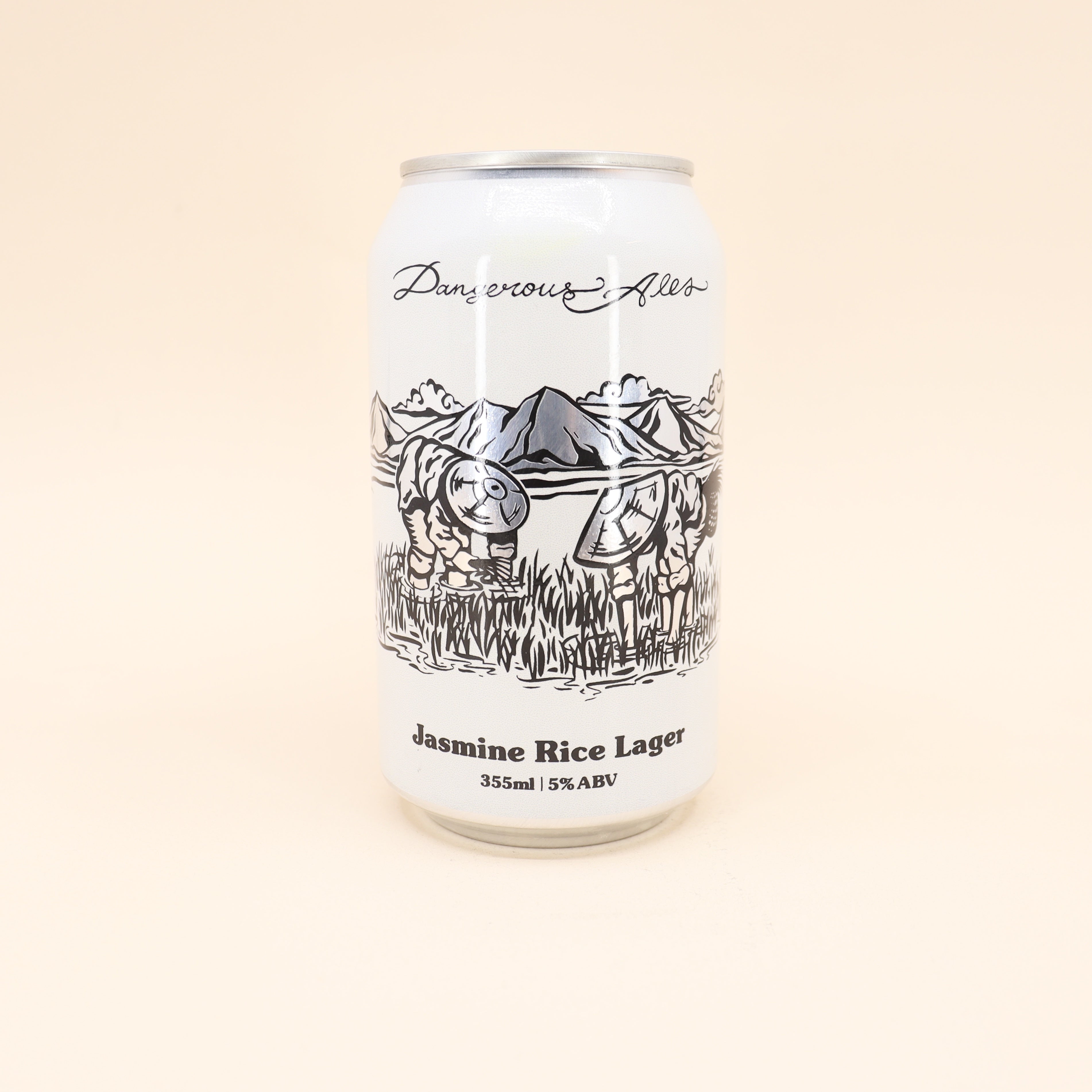 Dangerous Ales Jasmine Rice Lager Can 355mL – Beermash
