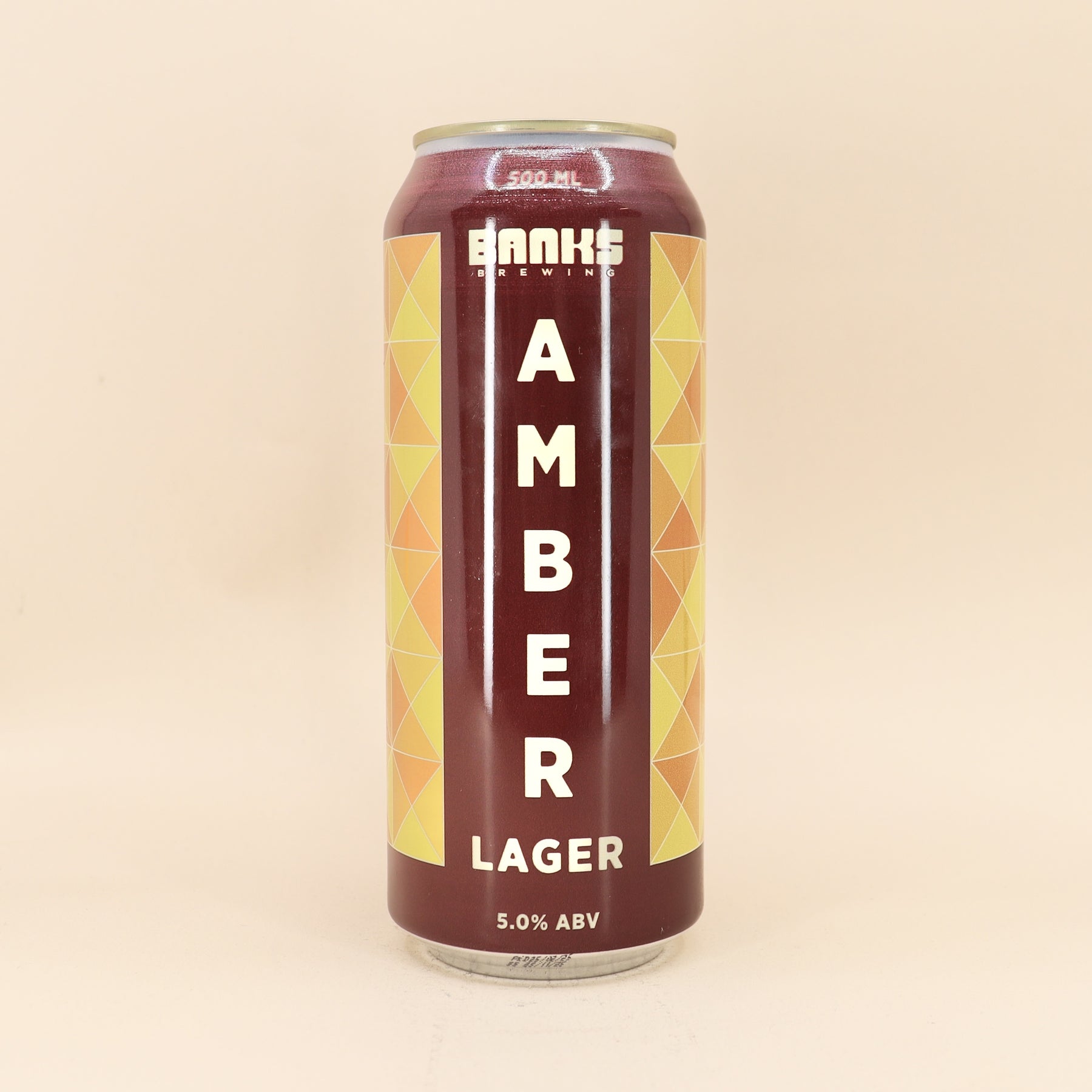 Banks Amber Lager Can 500mL – Beermash
