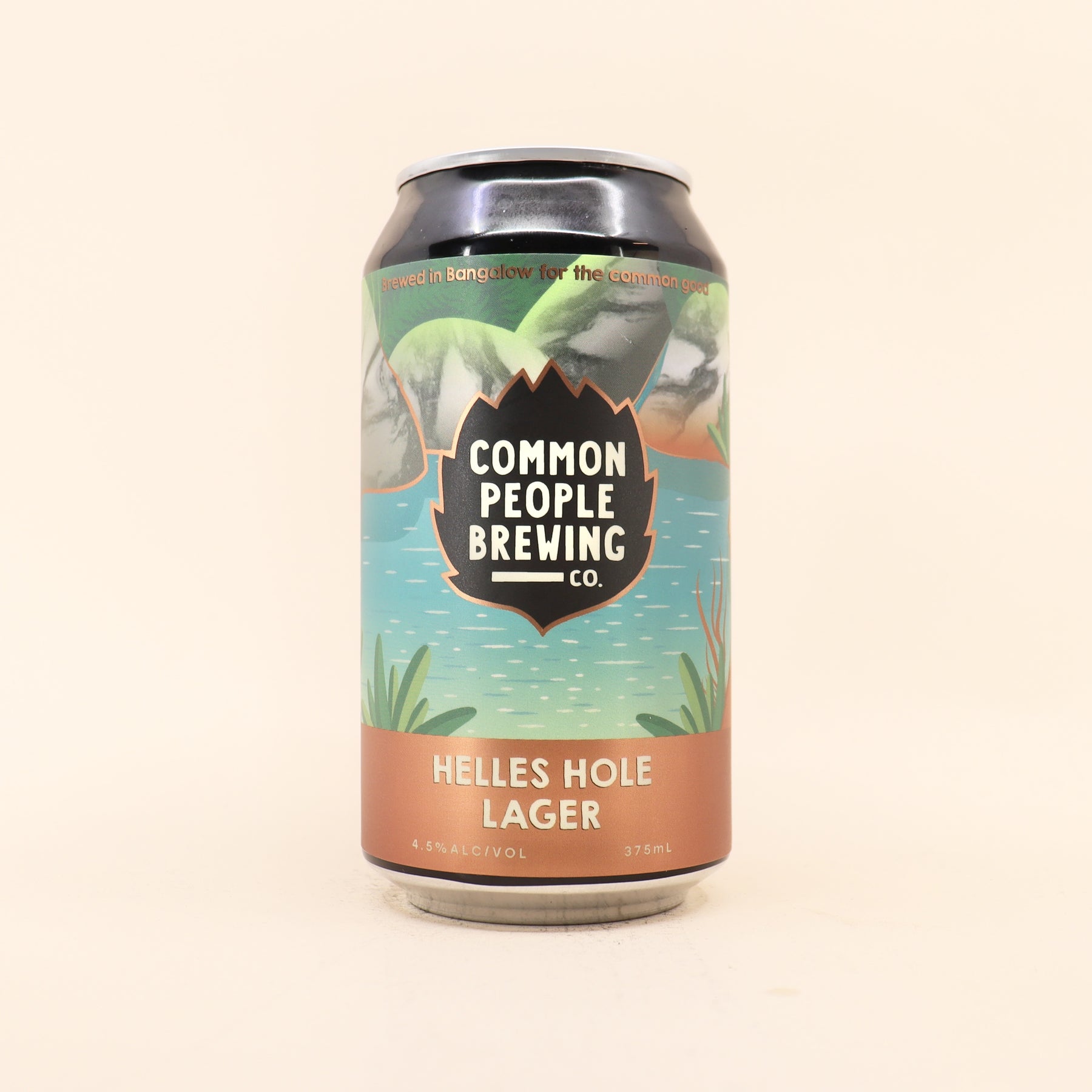 Common People Helles Hole Helles Lager Can 375mL – Beermash