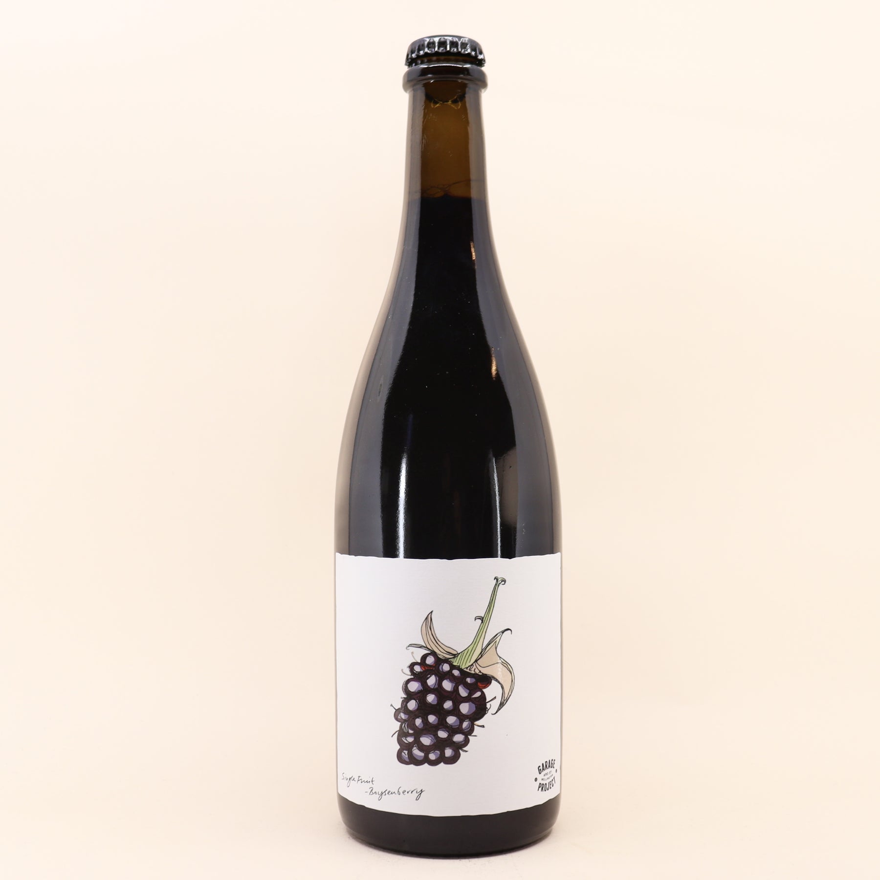 Garage Project Single Fruit Boysenberry Sour Ale Bottle 750mL – Beermash