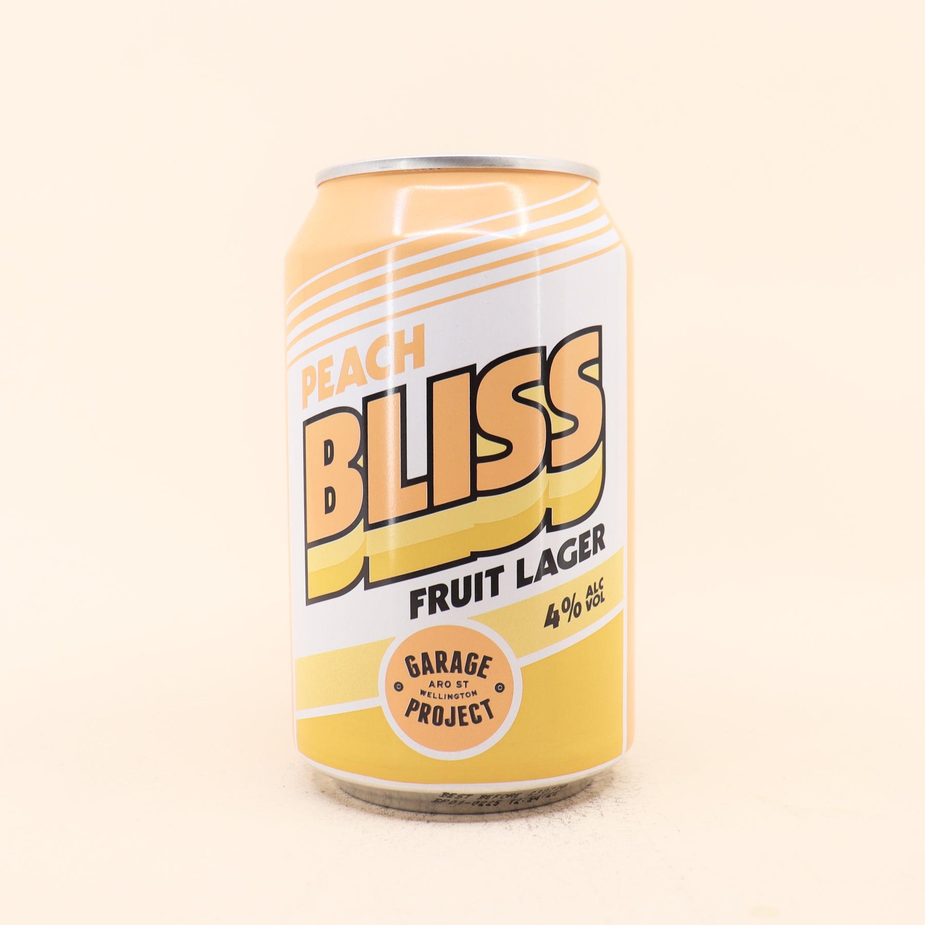 Garage Project Peach Bliss Fruit Lager Can 330mL – Beermash