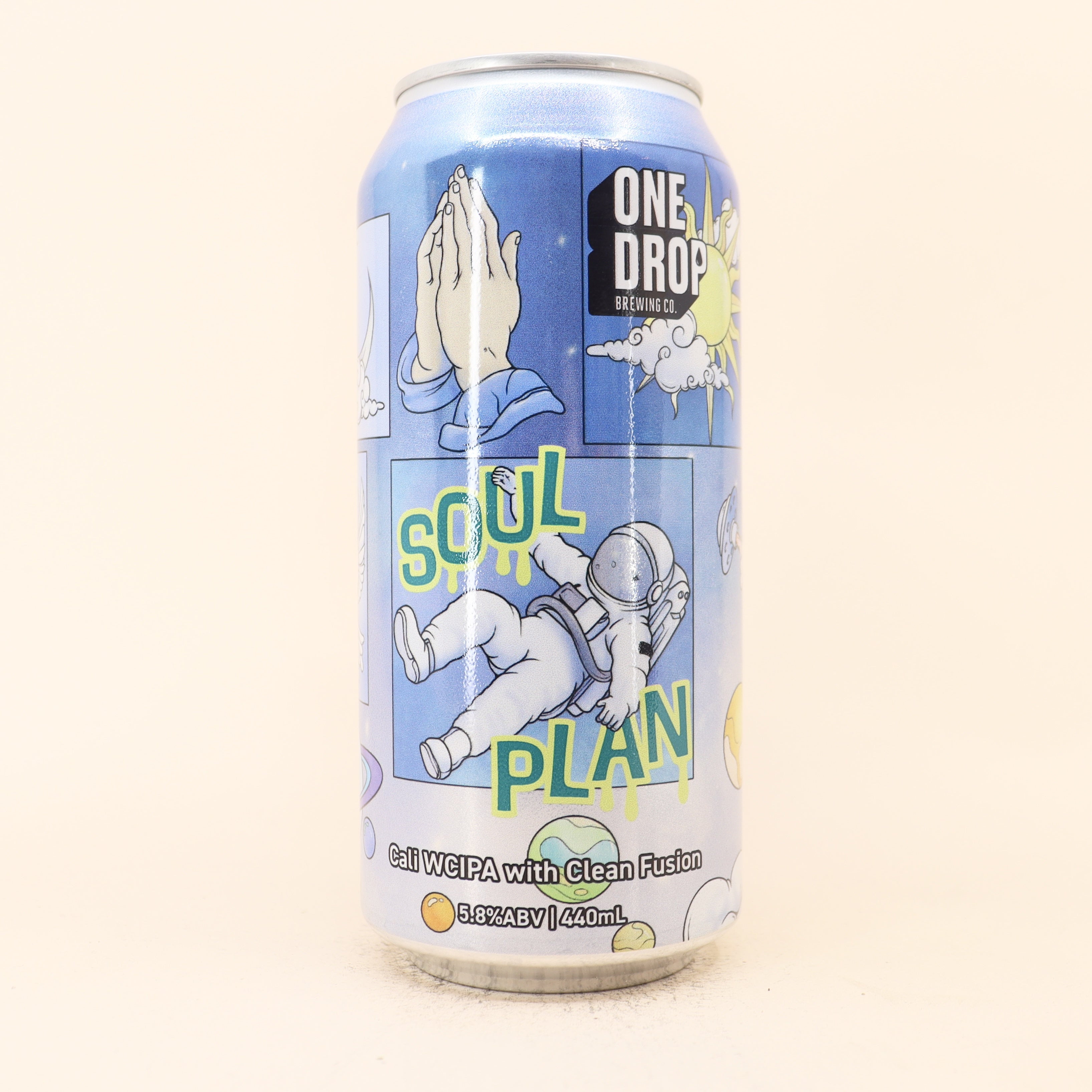 One Drop Soul Plan Cali WCIPA w/ Clean Fusion Can 440mL – Beermash