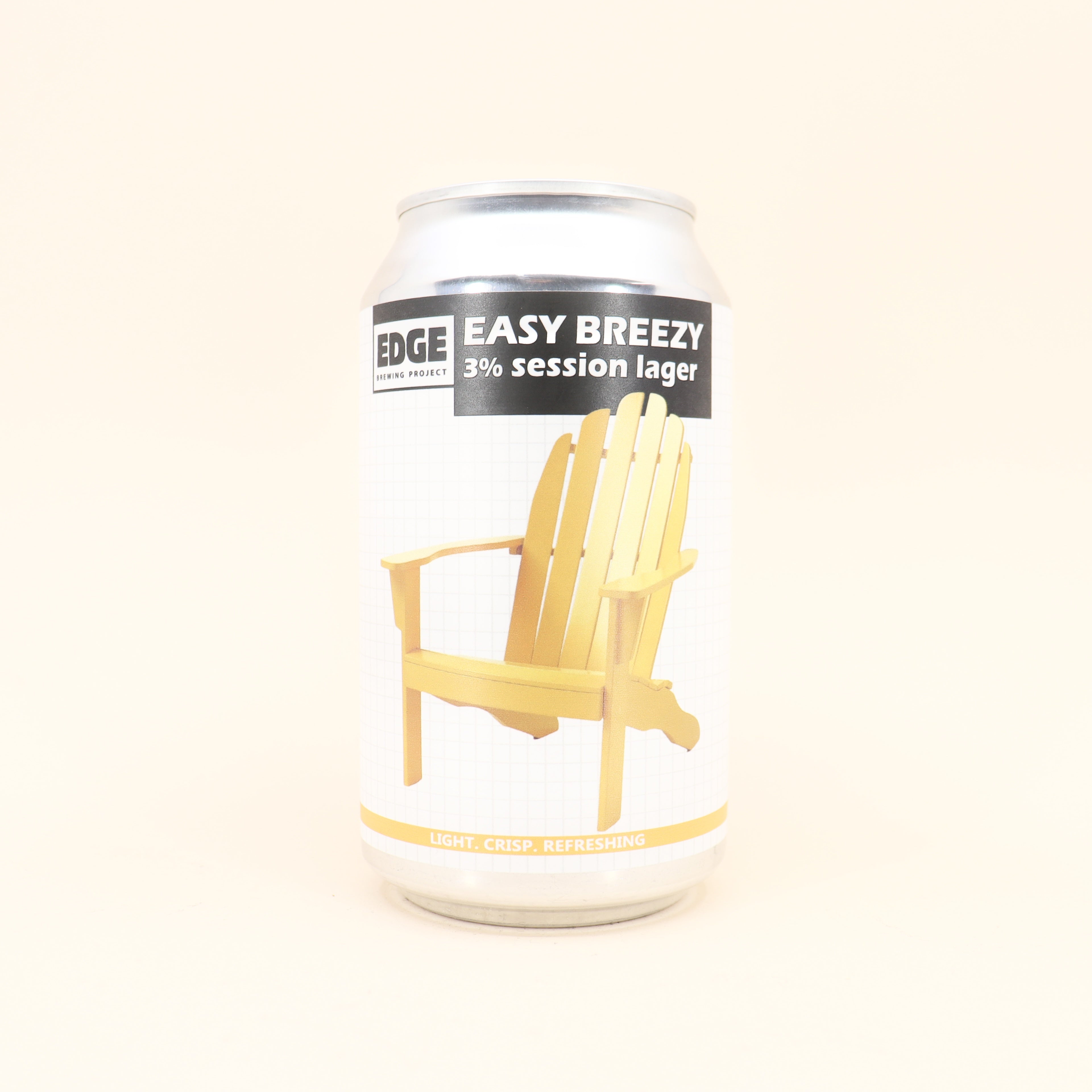 Edge Easy Breezy Session Lager Can 355ml – Beermash