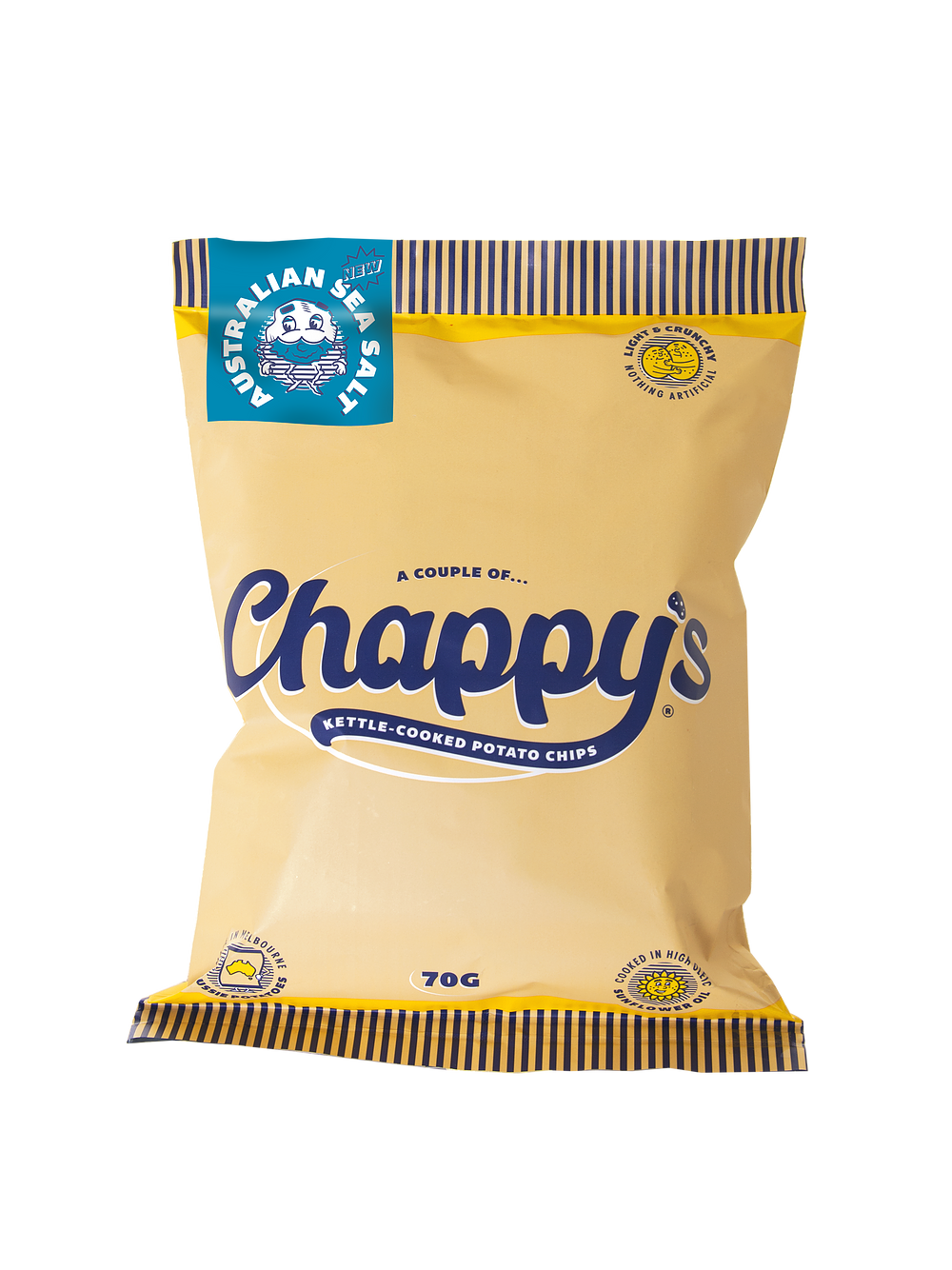 Chappy's Australian Sea Salt Potato Chips 80g – Beermash
