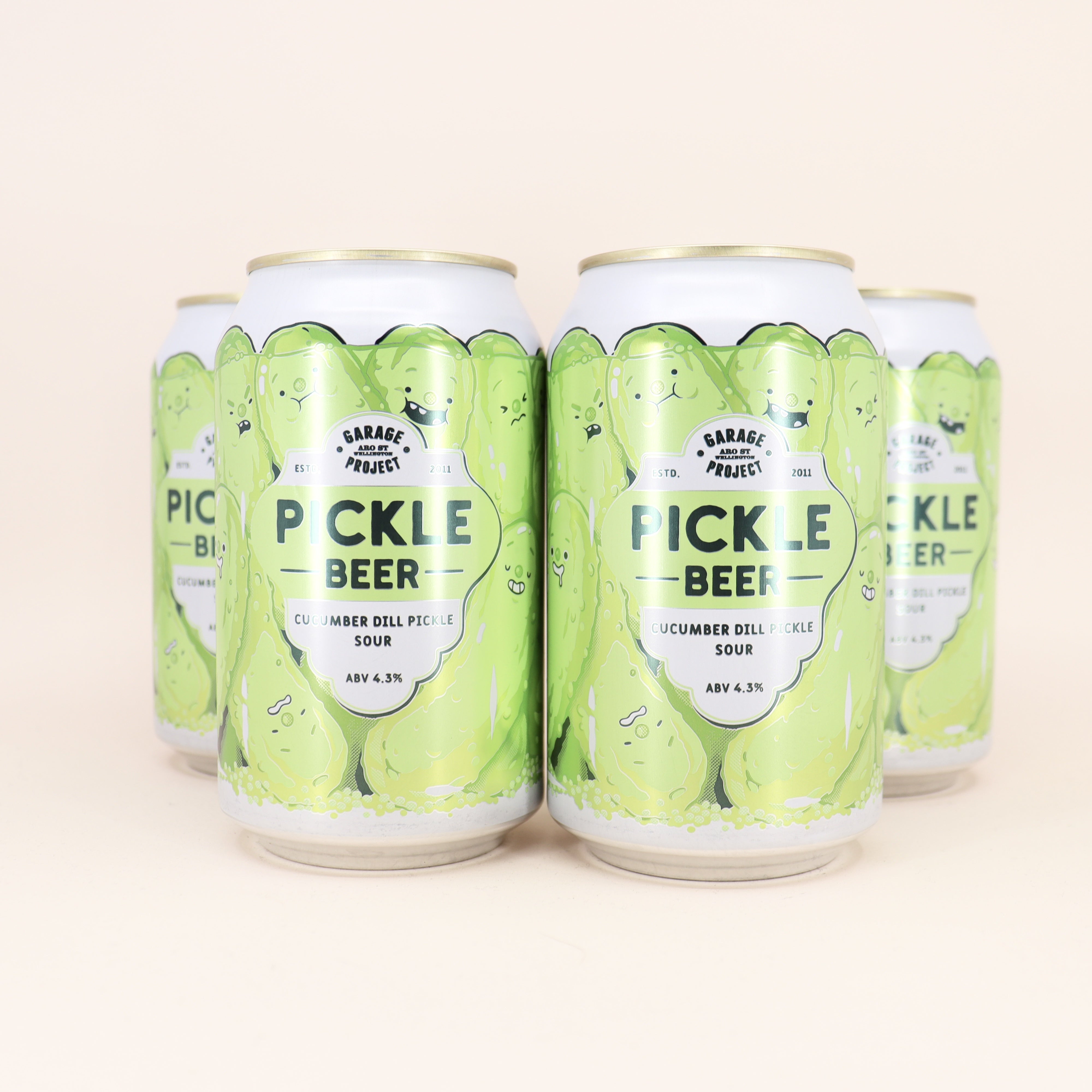 Garage Project Pickle Beer Can 330ml 4 Pack – Beermash