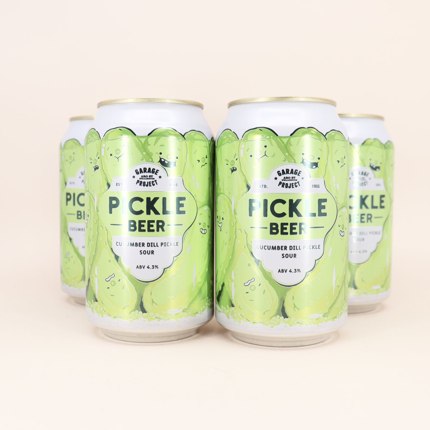 Garage Project Pickle Beer Can 330ml 4 Pack – Beermash