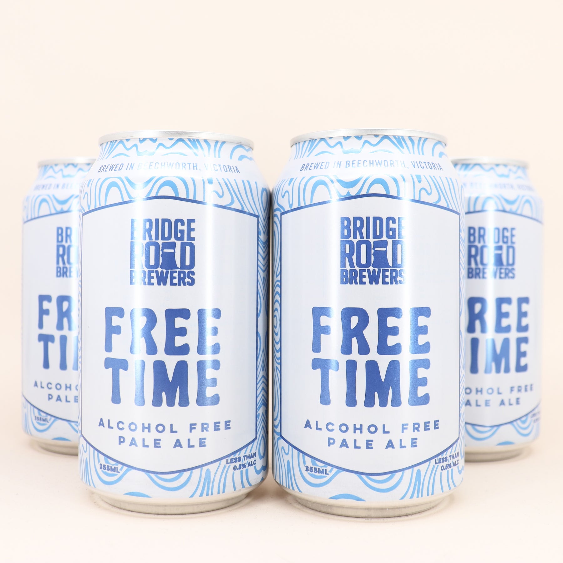 Bridge Road Free Time Alcohol Free Pale Ale Can 355ml Can 4 Pack – Beermash