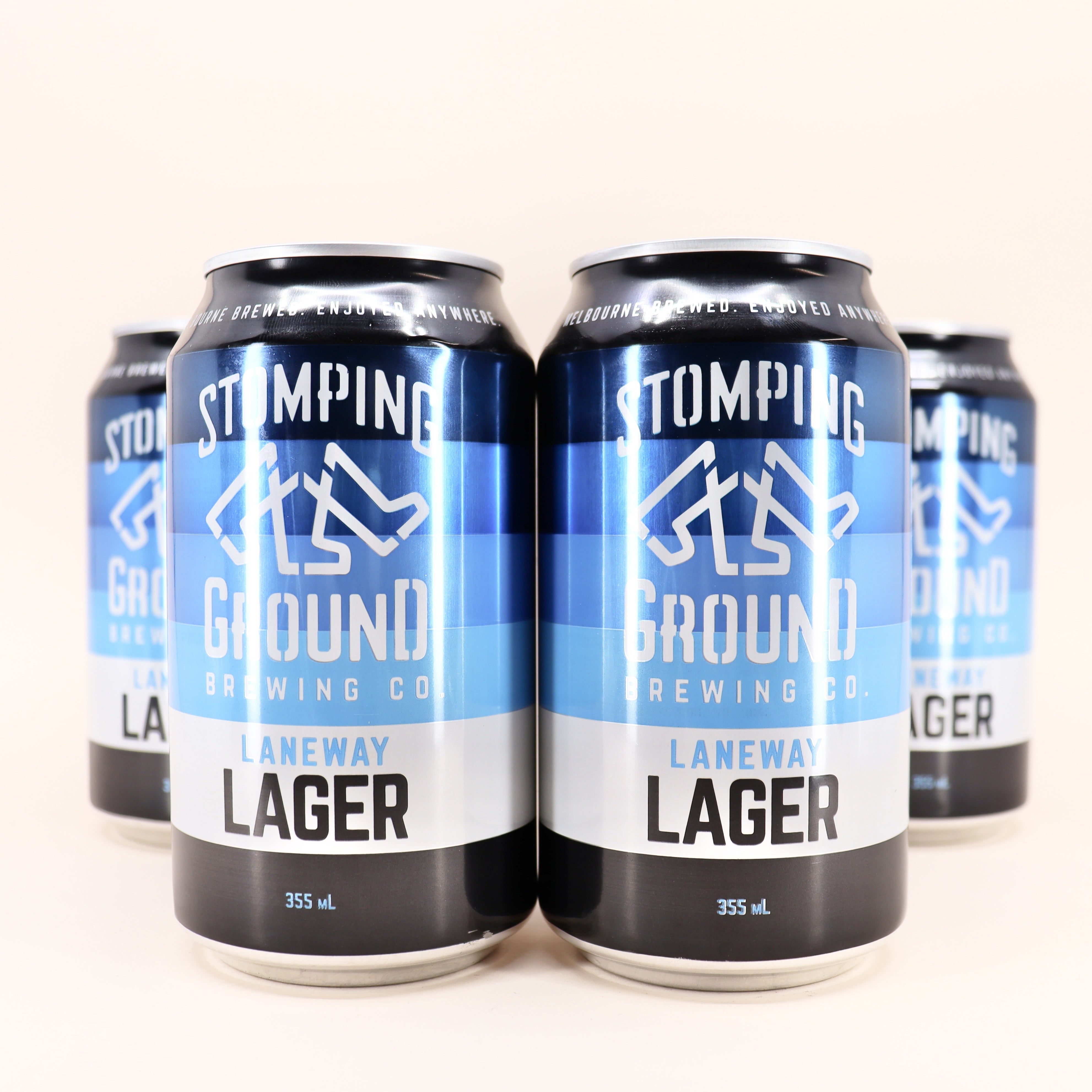 Stomping Ground Laneway Lager Can 355ml 4 Pack – Beermash