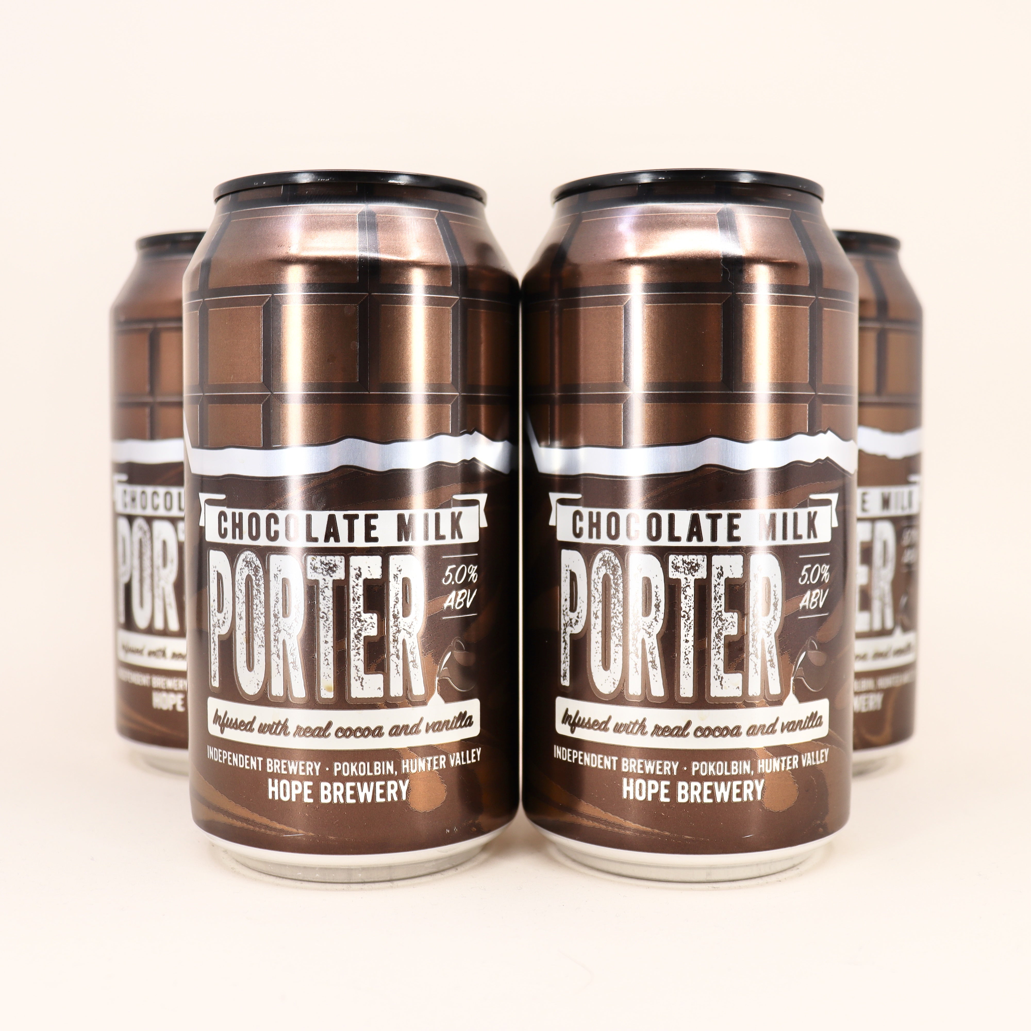 Hope Chocolate Milk Porter Can 375ml 4 Pack – Beermash