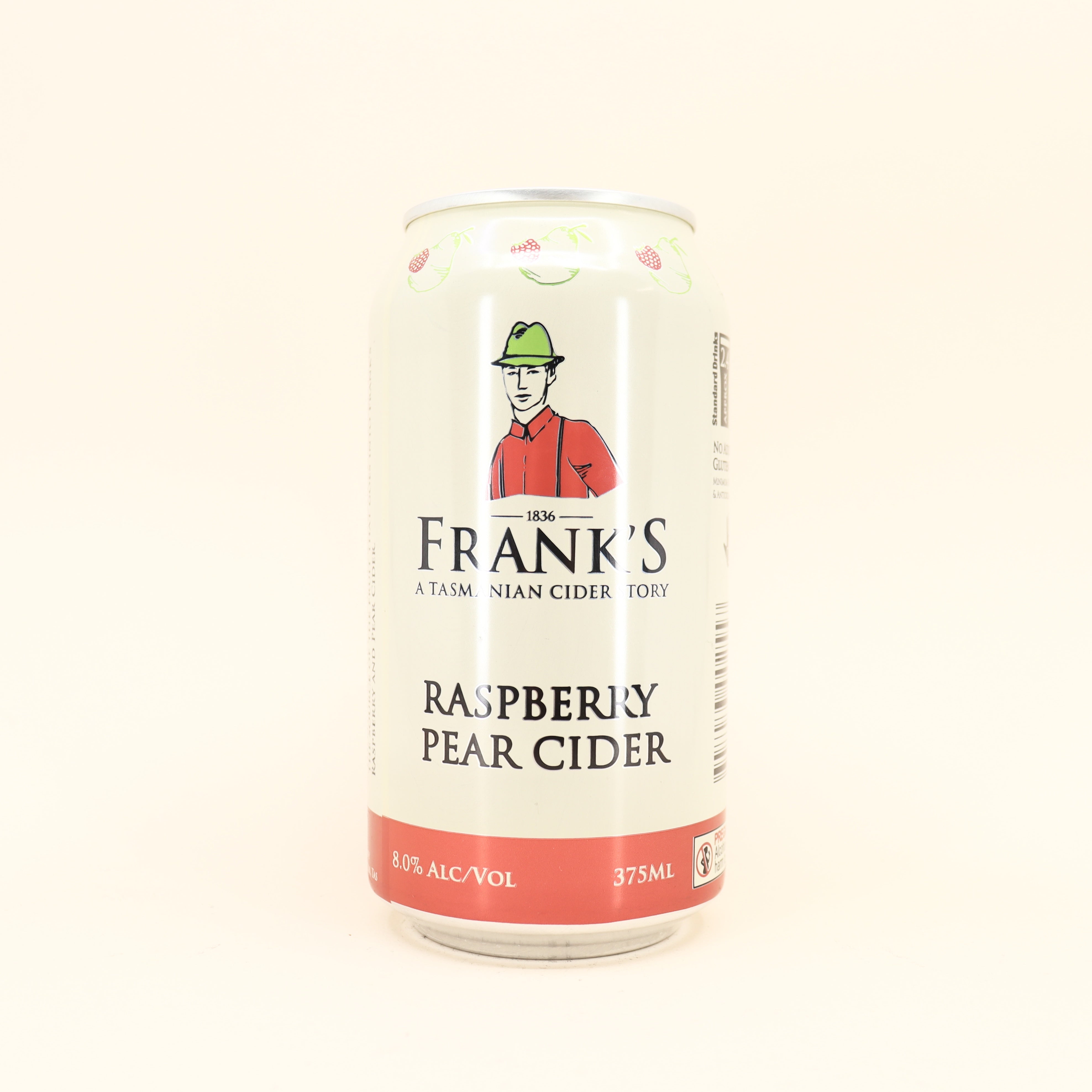 Frank's Raspberry Pear Cider Can 375ml – Beermash