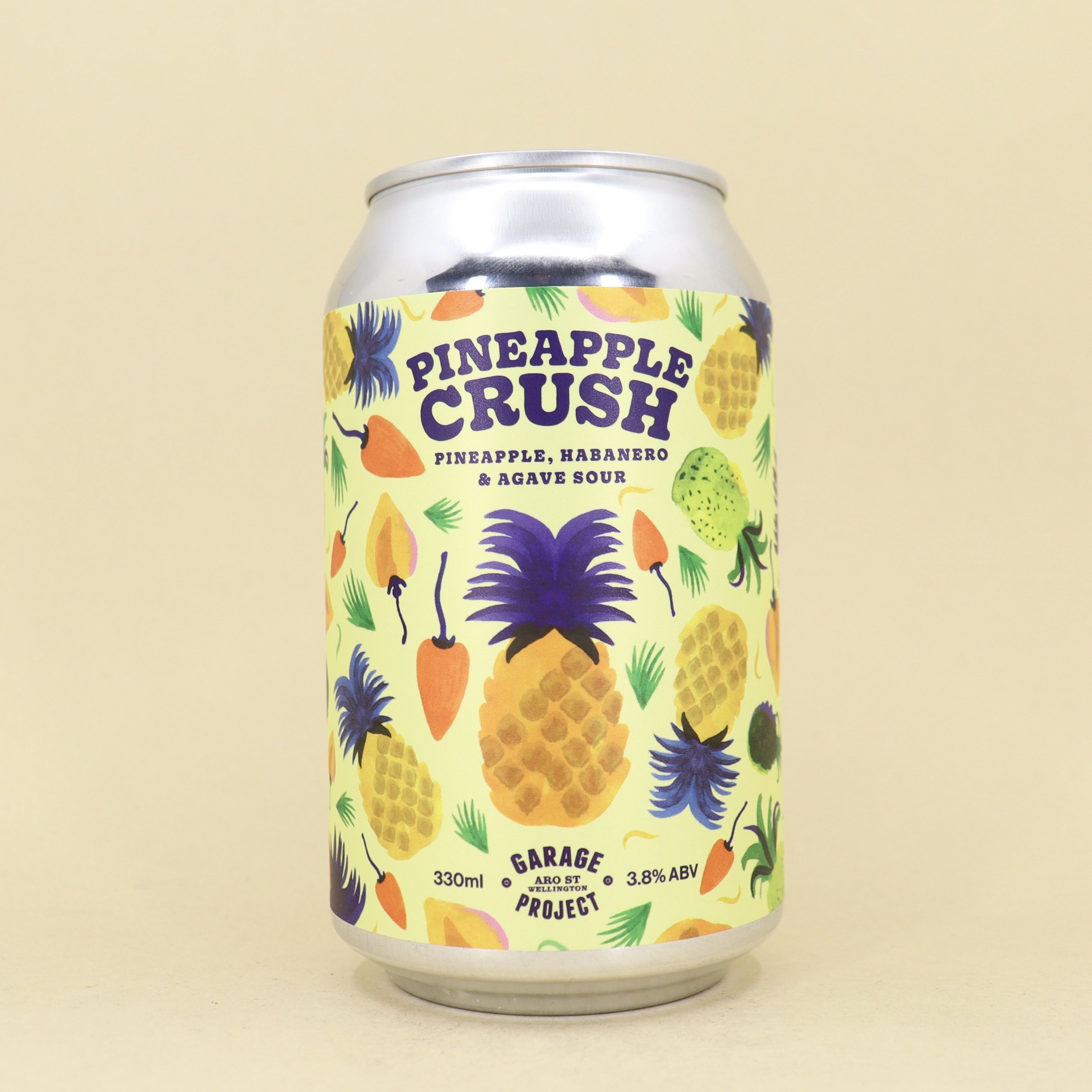 Garage Project Pineapple Crush Sour Can 330ml – Beermash
