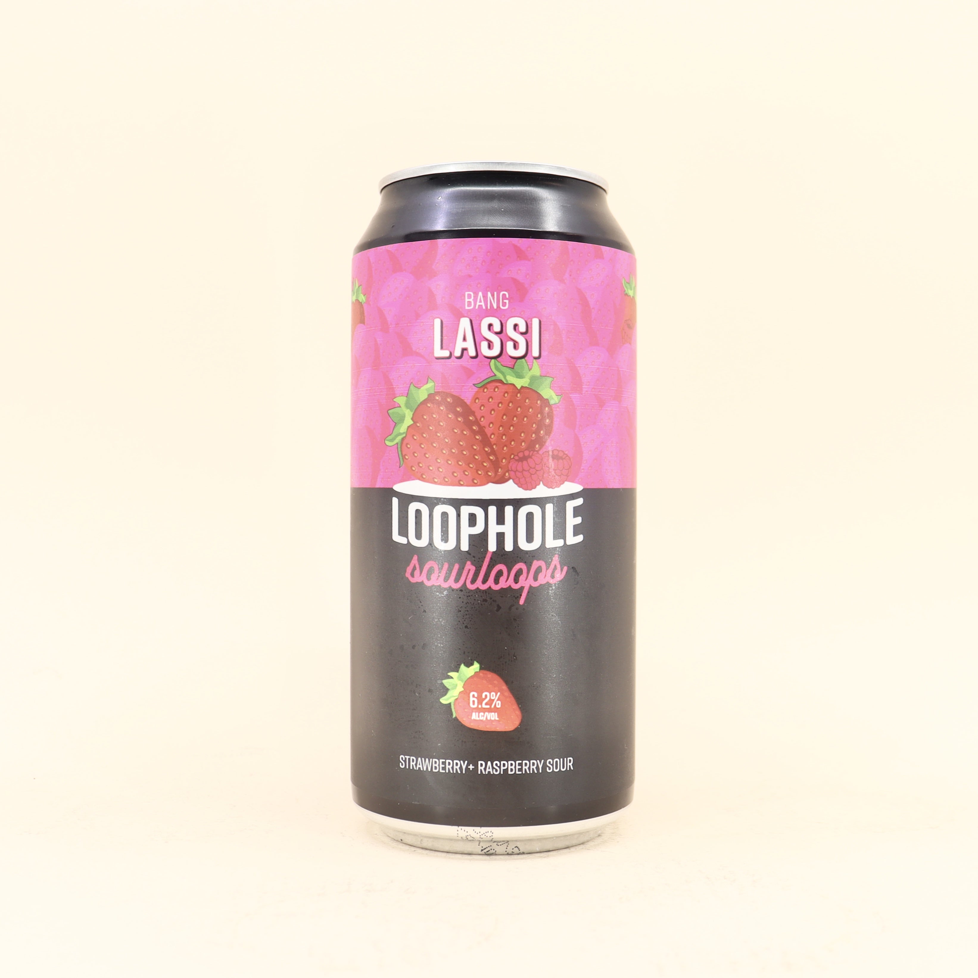 Loophole Bang Lassi Strawberry & Raspberry Sour Can 440ml – Beermash