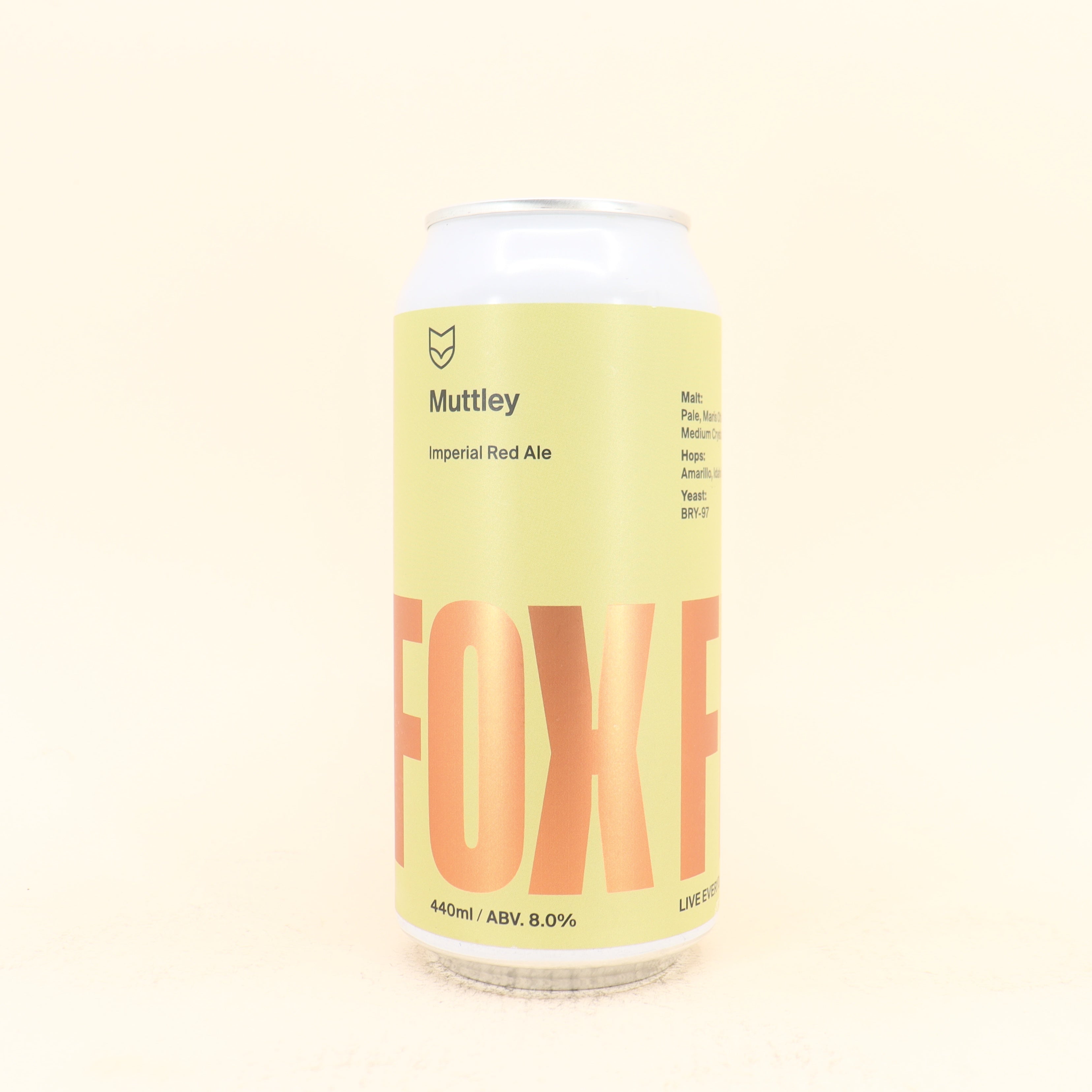 Fox Friday Muttley Imperial Red IPA Can 440ml – Beermash