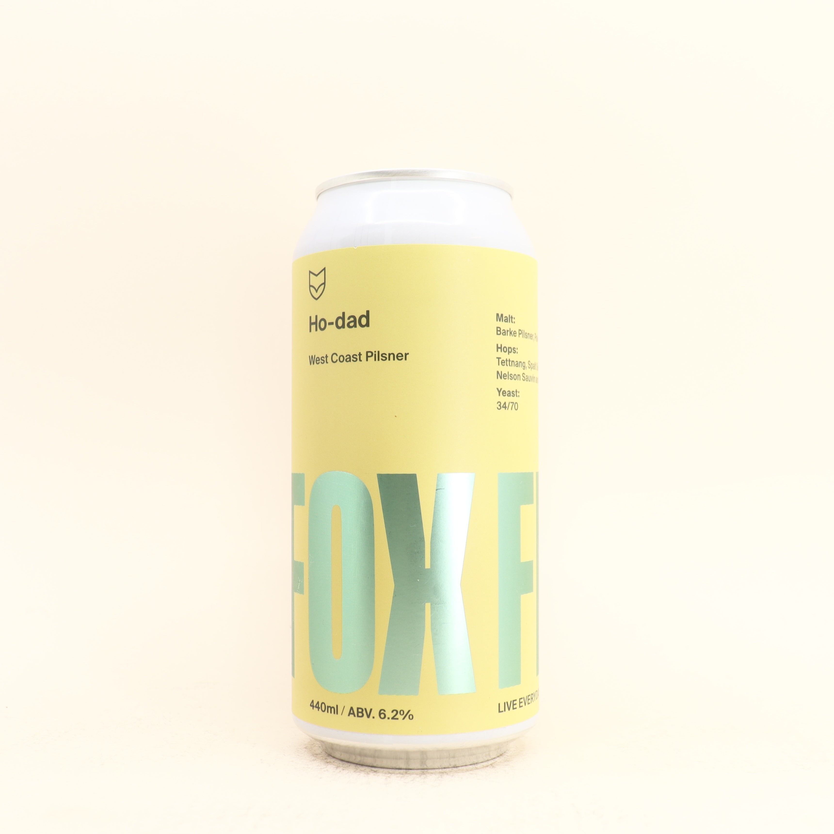 Fox Friday Ho-Dad West Coast Pilsner Can 440ml – Beermash
