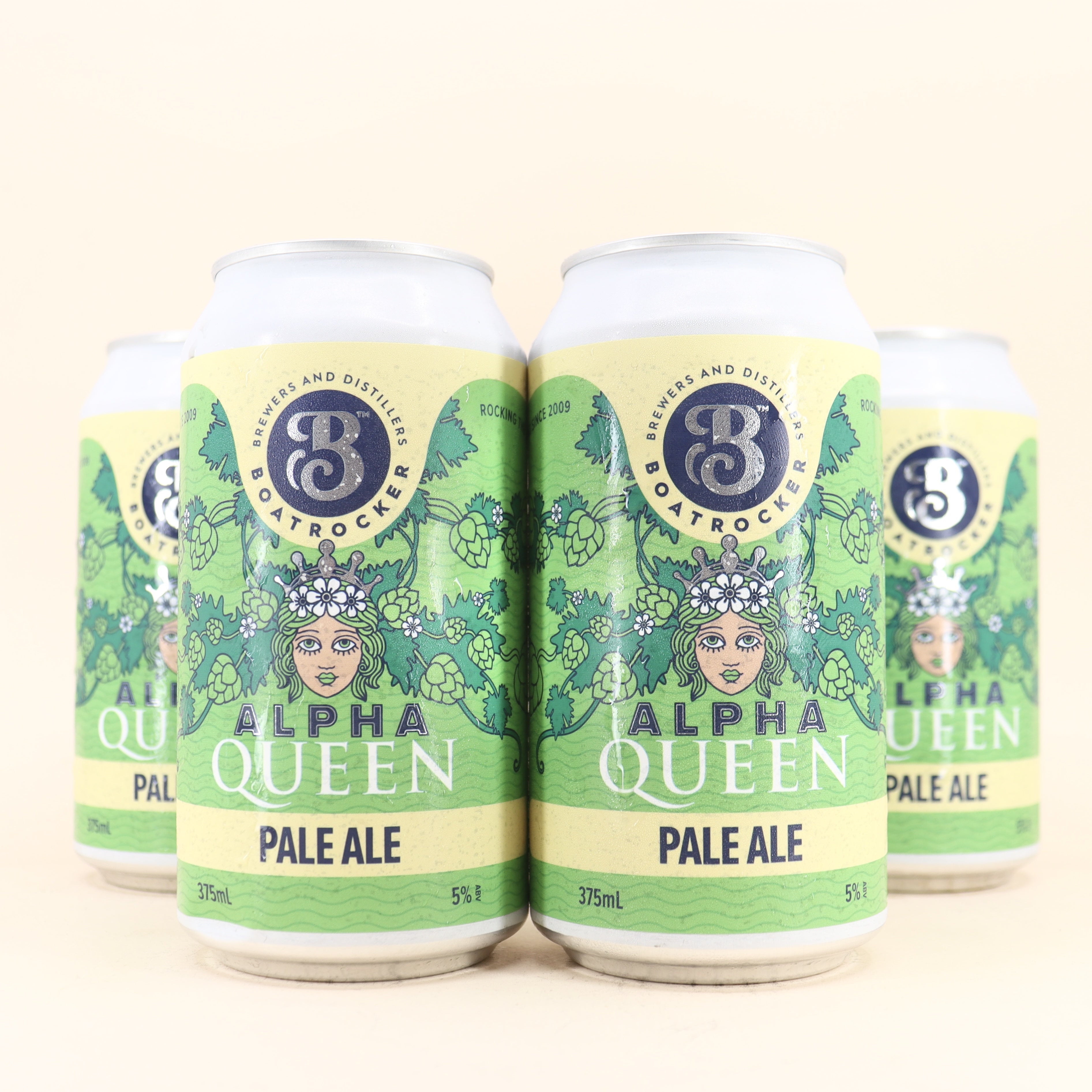 Boatrocker Alpha Queen Pale Ale Can 375ml 4 Pack – Beermash