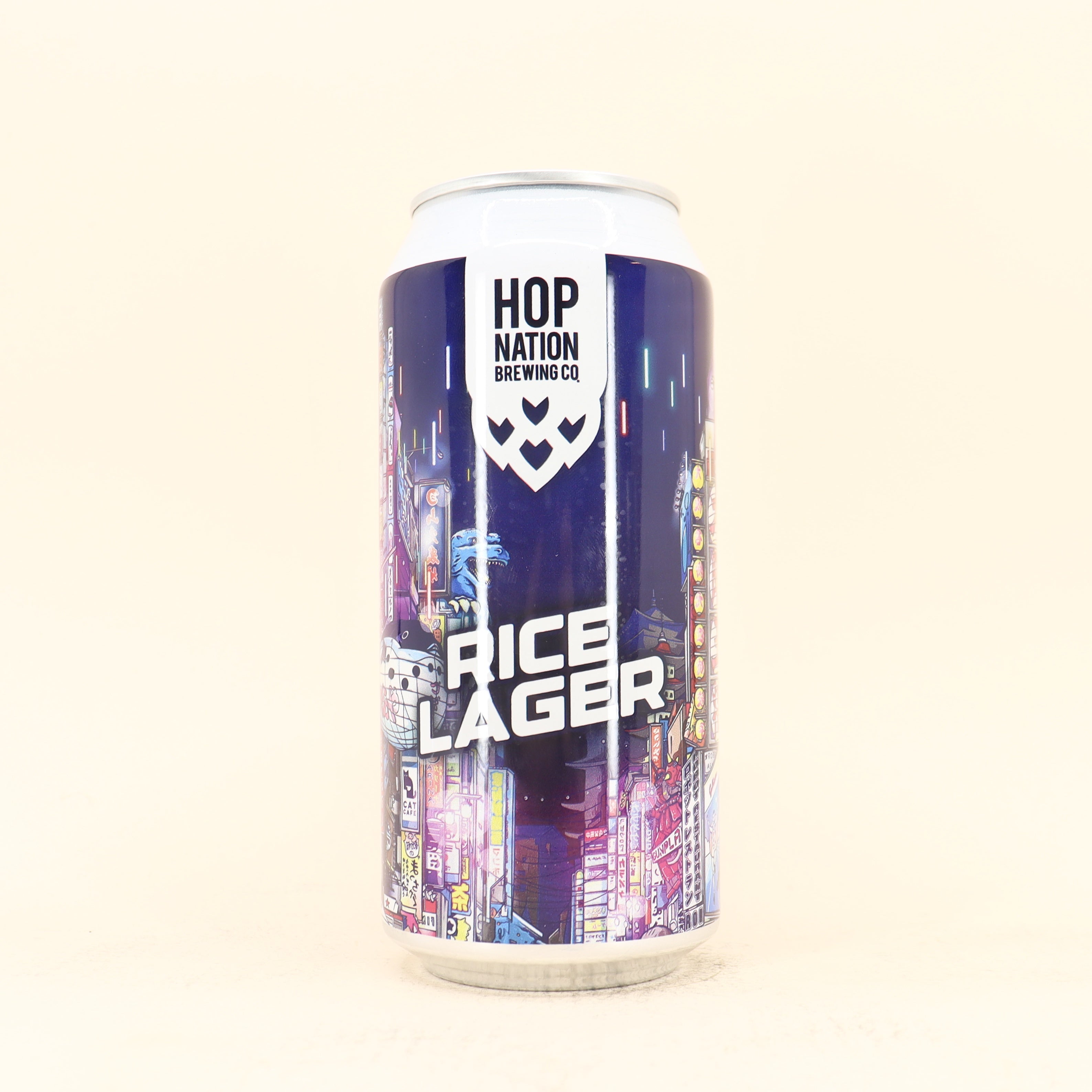 Hop Nation Rice Lager Can 440ml – Beermash