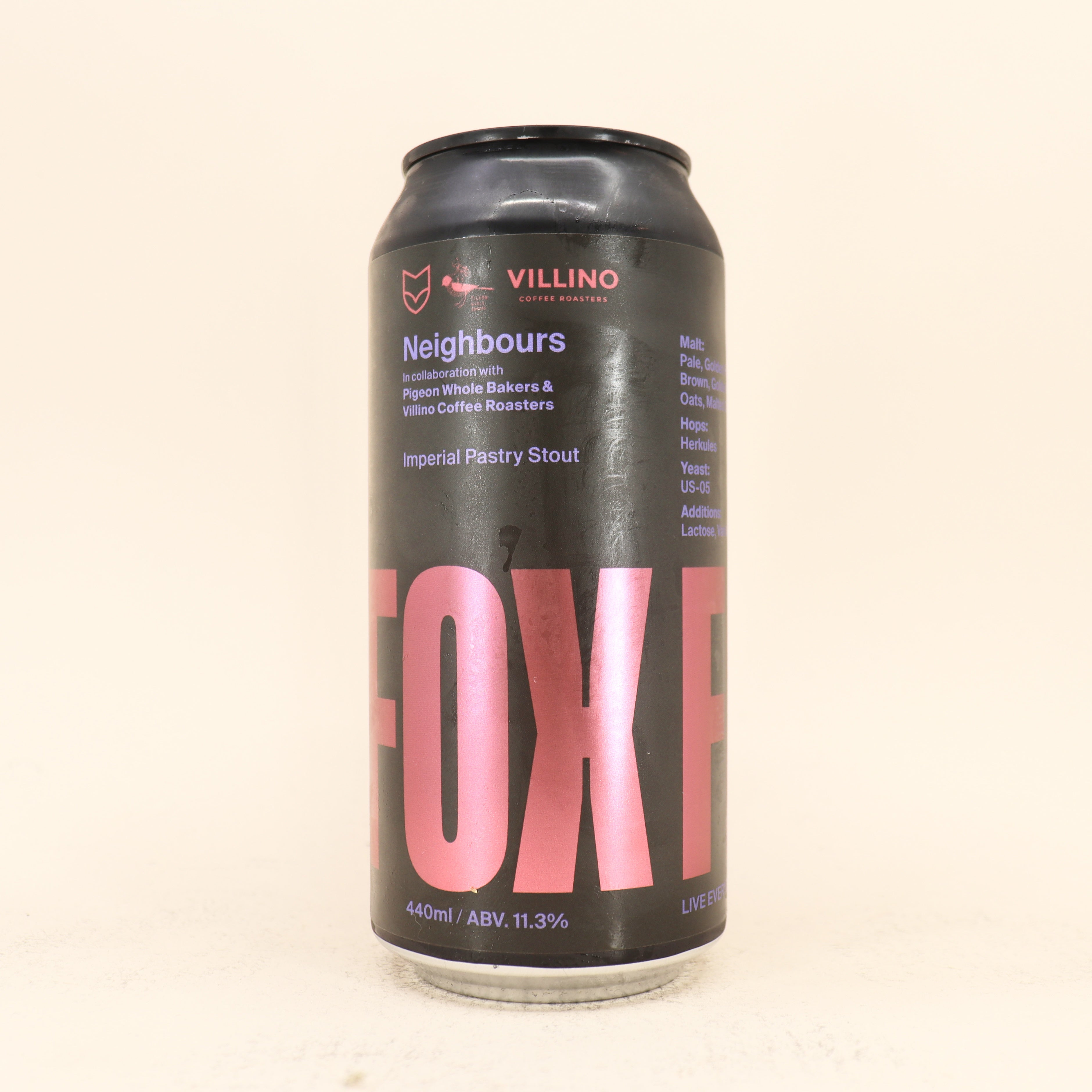 Fox Friday Neighbours Imperial Pastry Stout Can 440ml – Beermash