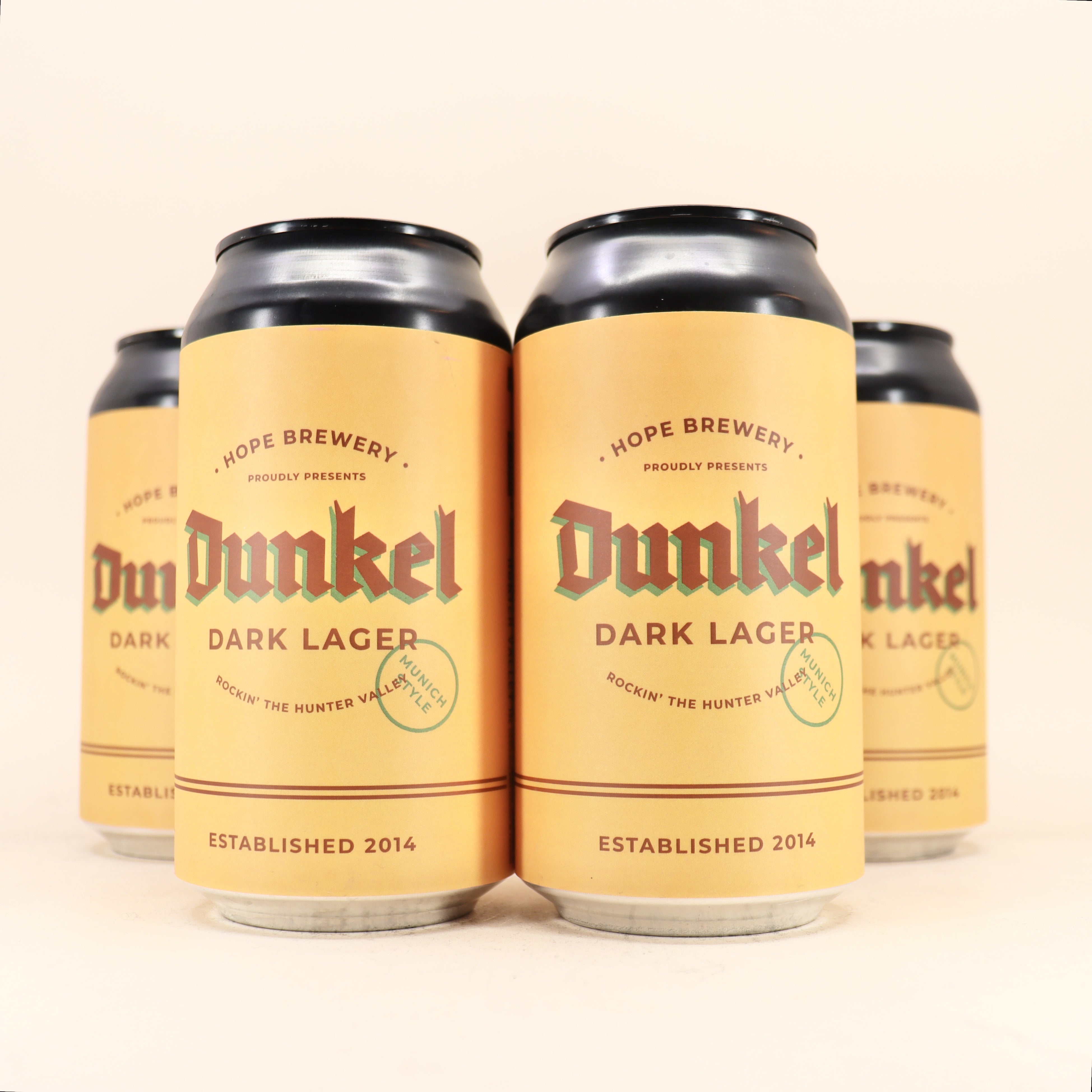 Hope Dunkel Dark Lager Can 375ml 4 Pack – Beermash