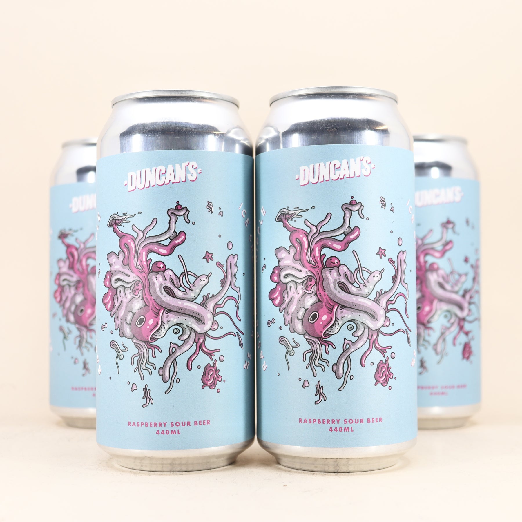 Duncan’s Raspberry Ripple Sour Can 440ml 4 Pack – Beermash