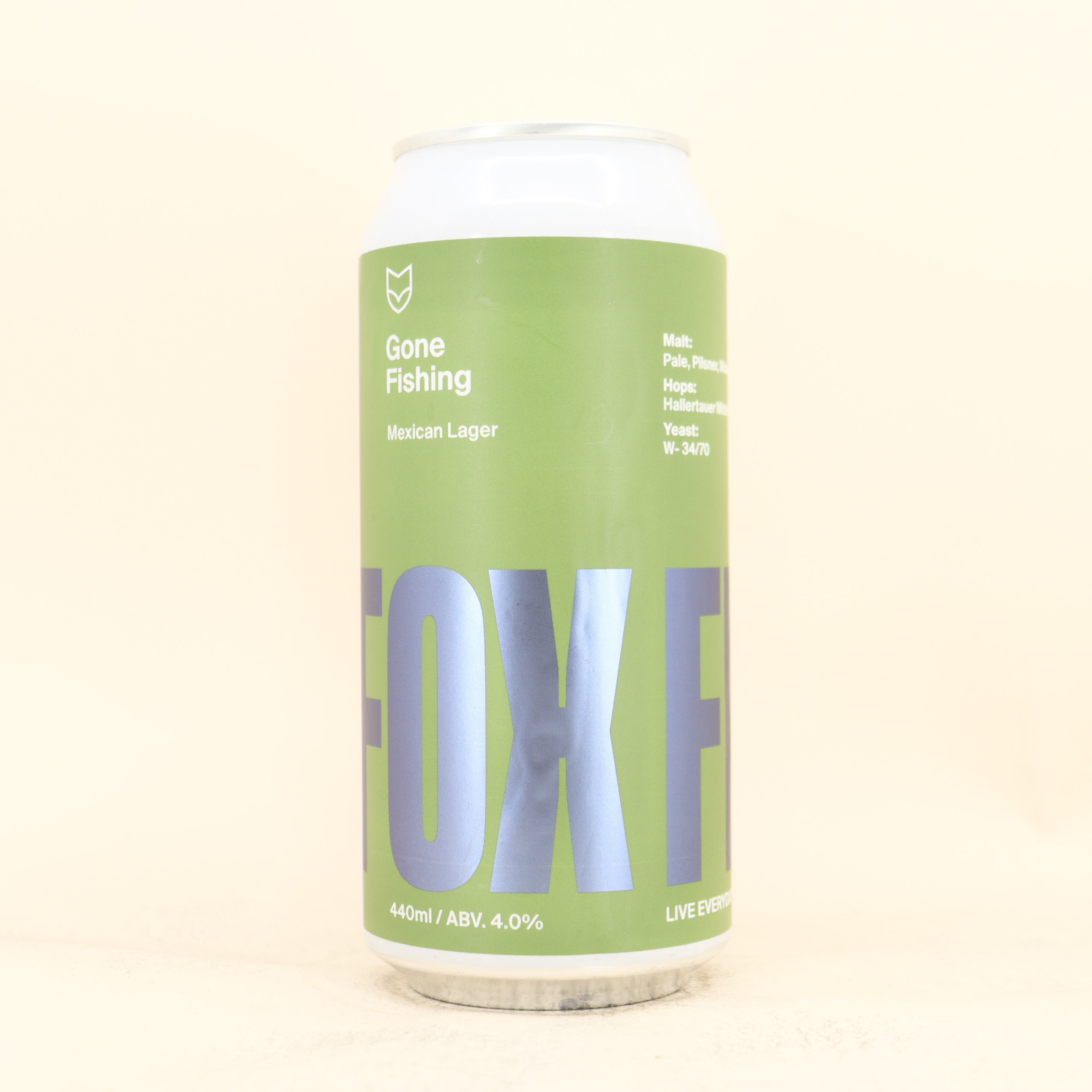 Fox Friday Gone Fishing Mexican Lager Can 440ml – Beermash
