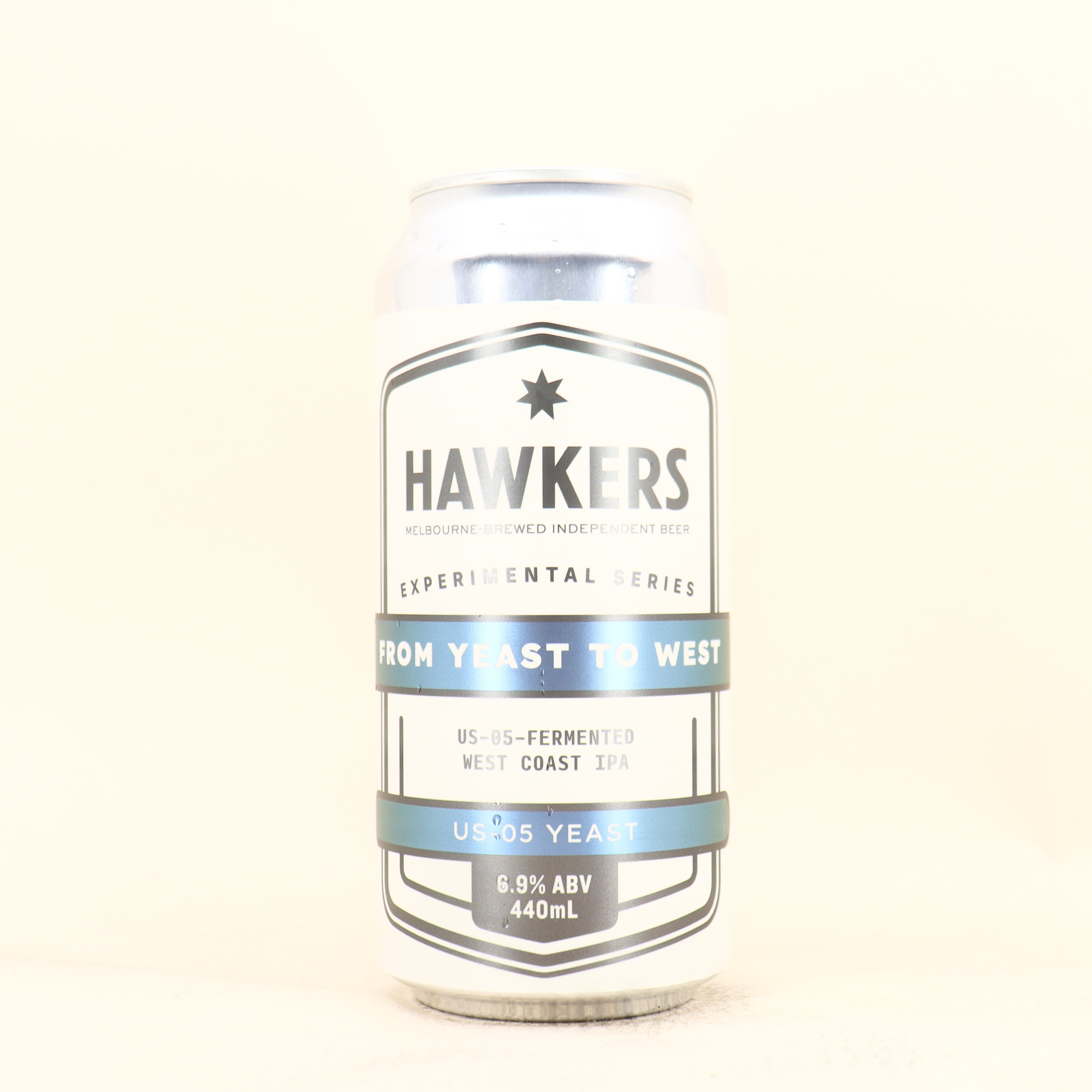 Hawkers Yeast To West US05 West Coast IPA Can 440ml – Beermash