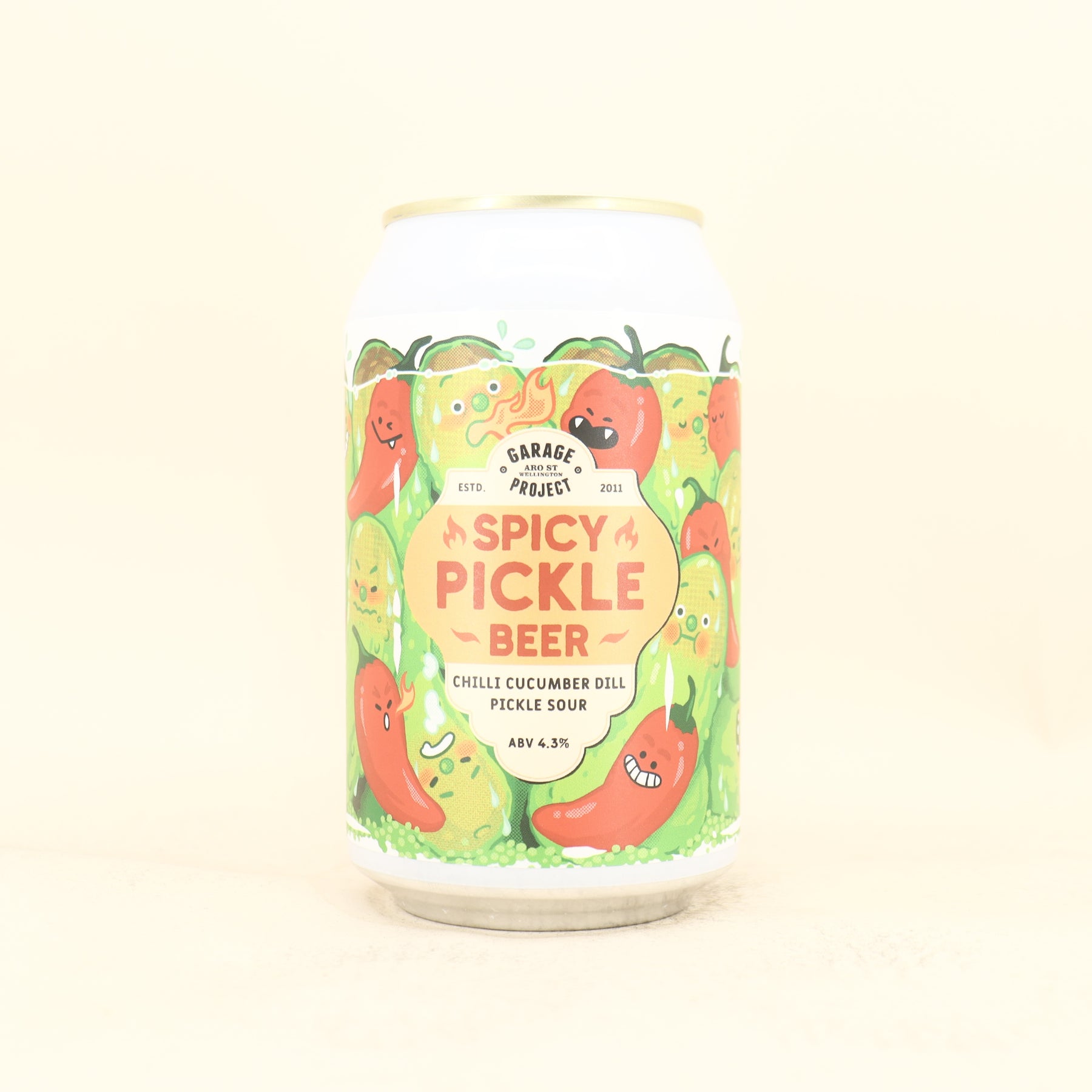 Garage Project Spicy Pickle Sour Can 330ml – Beermash