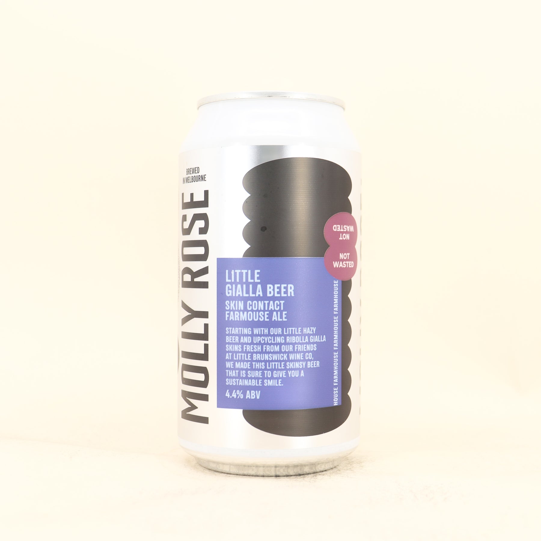 Molly Rose Little Gialla Skin Contact Farmhouse Ale Can 375ml – Beermash