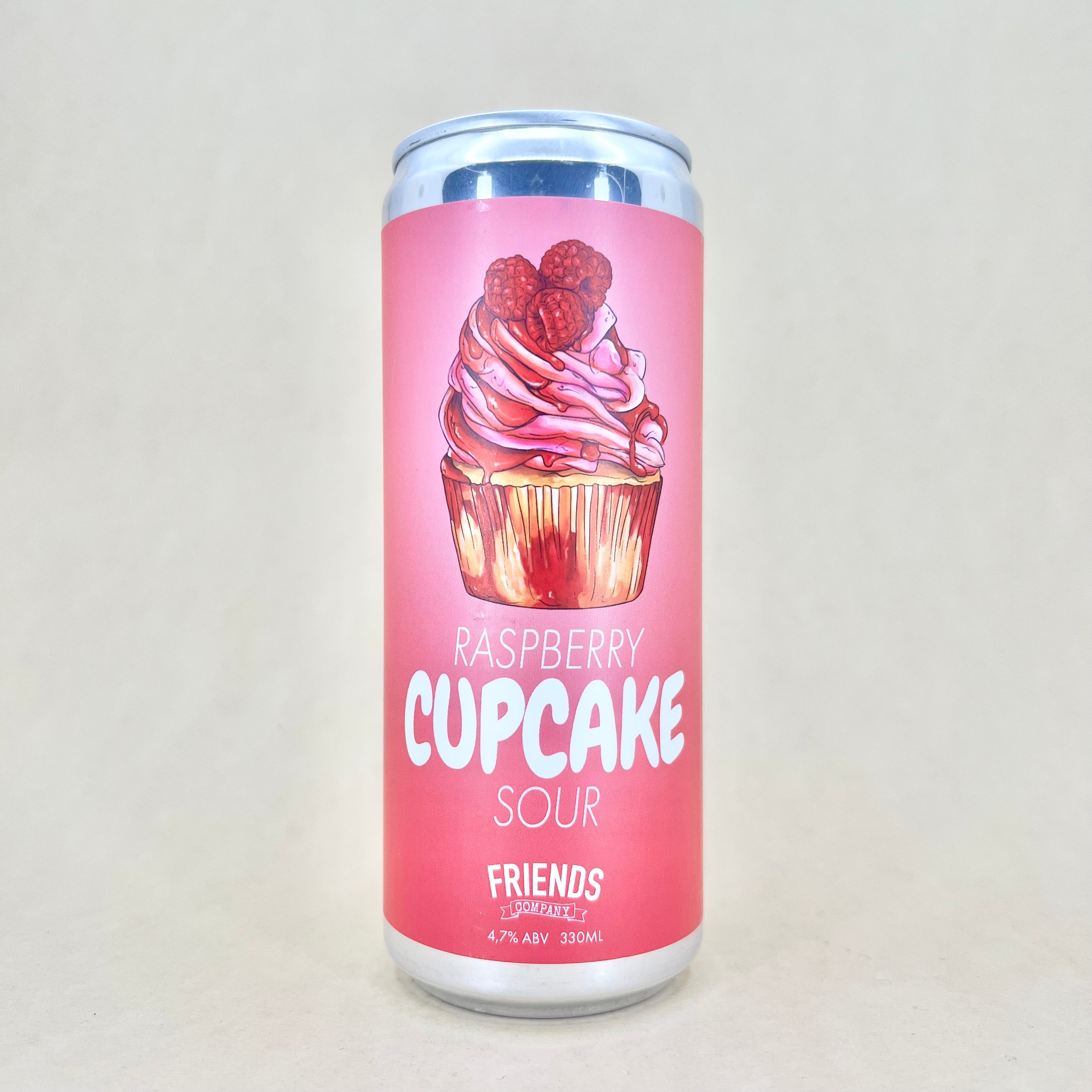 Friends Raspberry Cupcake Sour Can 330ml – Beermash