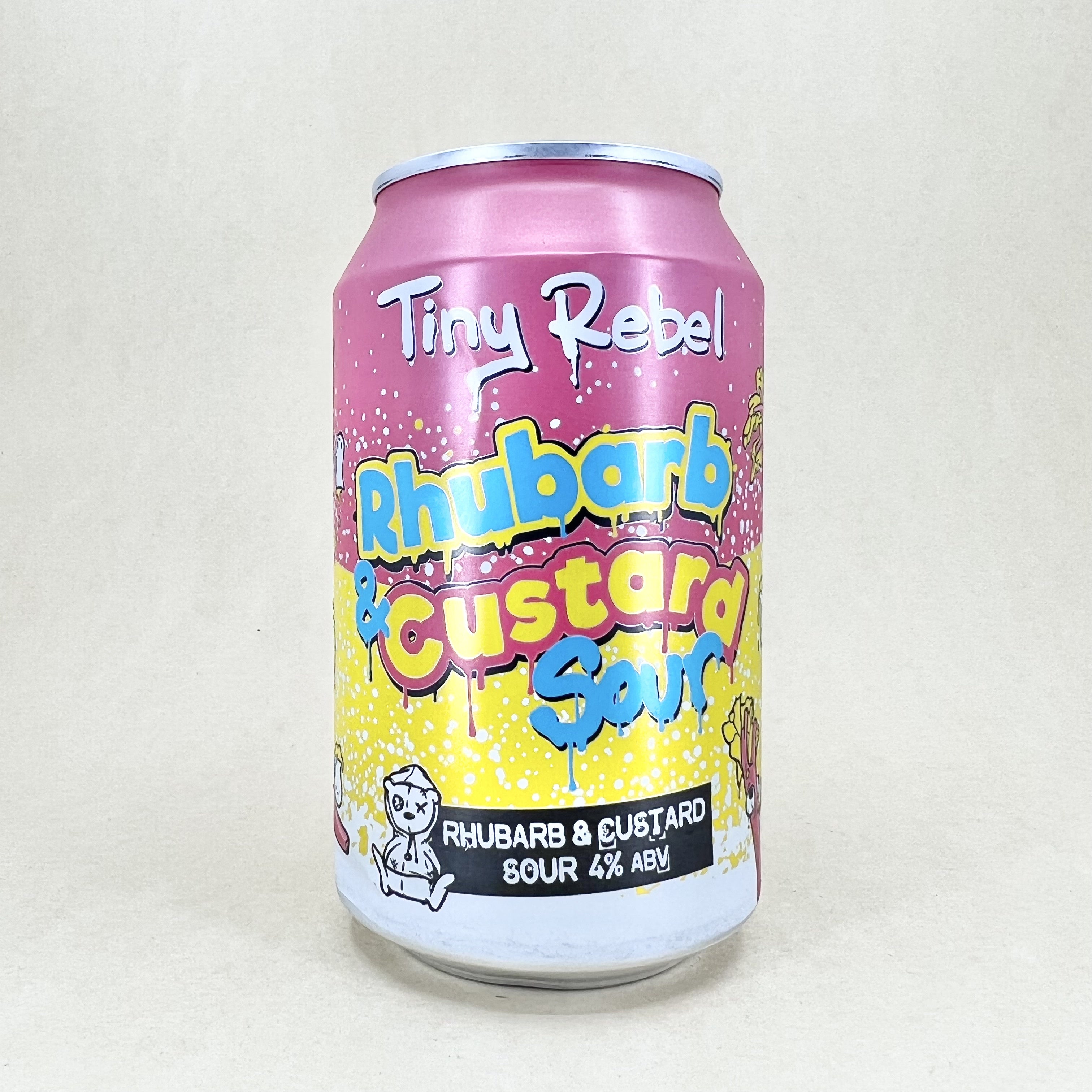 Tiny Rebel Rhubarb & Custard Sour Can 330ml – Beermash