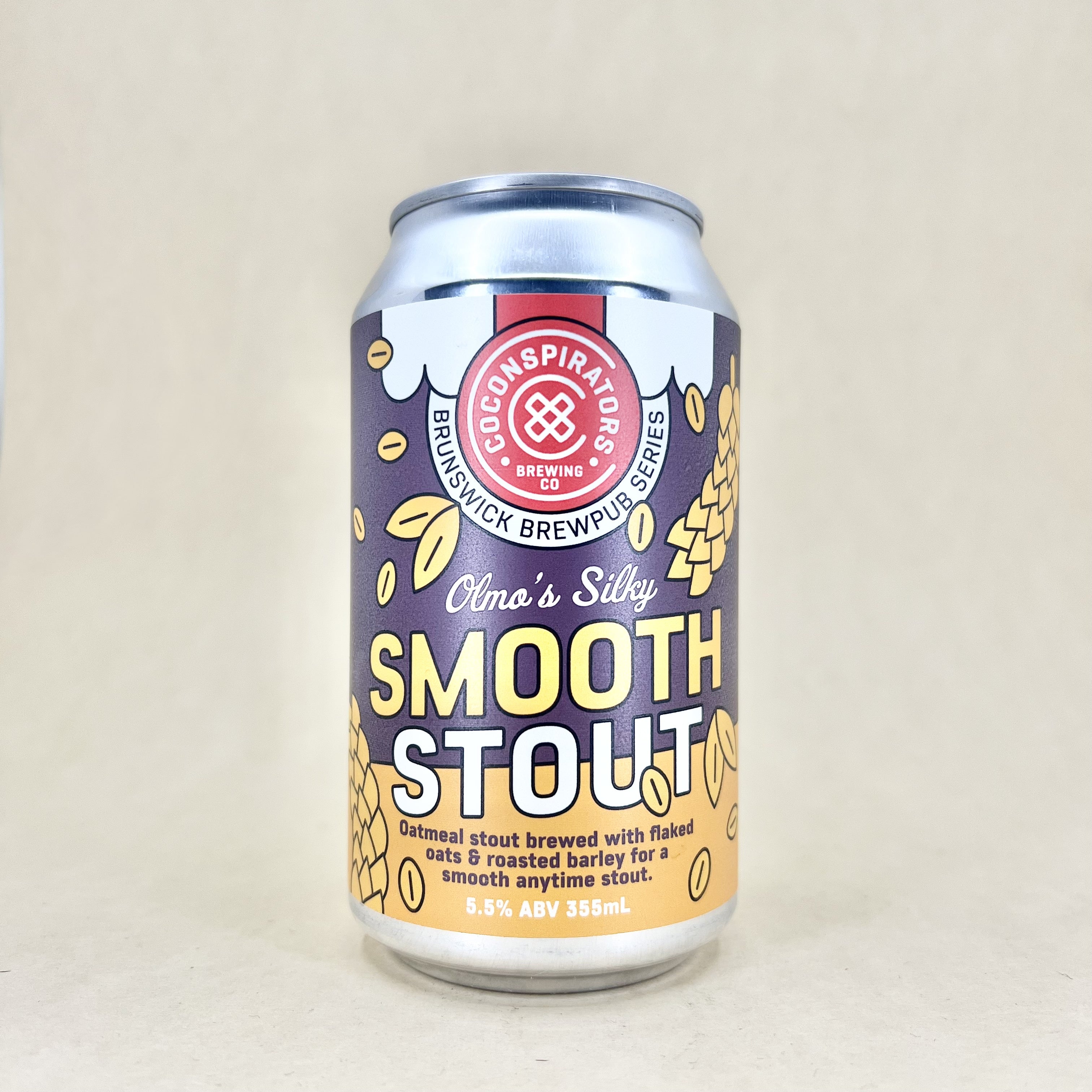 CoConspirators Olmo's Silky Smooth Stout Can 355ml – Beermash