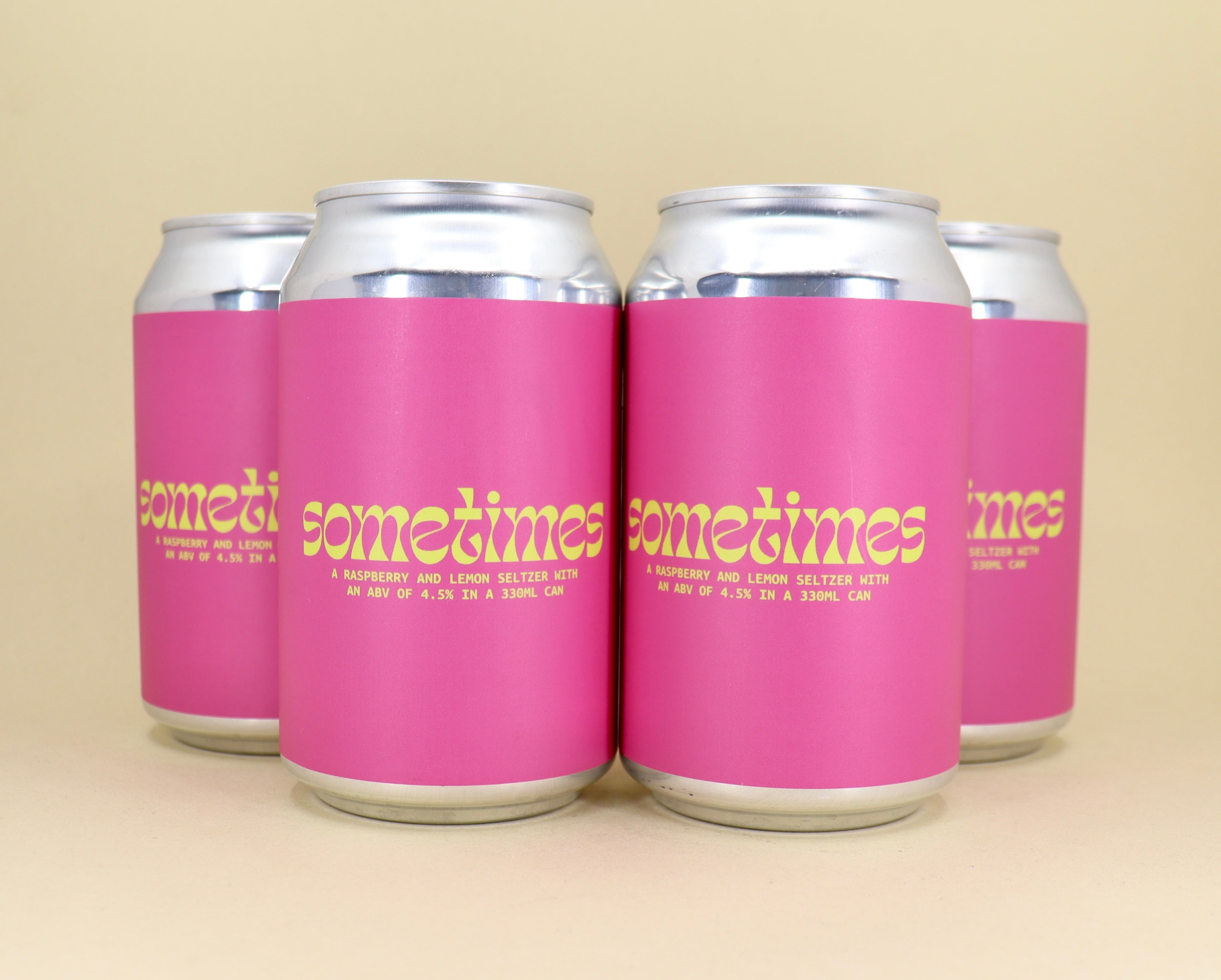 Range Sometimes Raspberry & Lemon Seltzer Can 330ml 4 Pack – Beermash